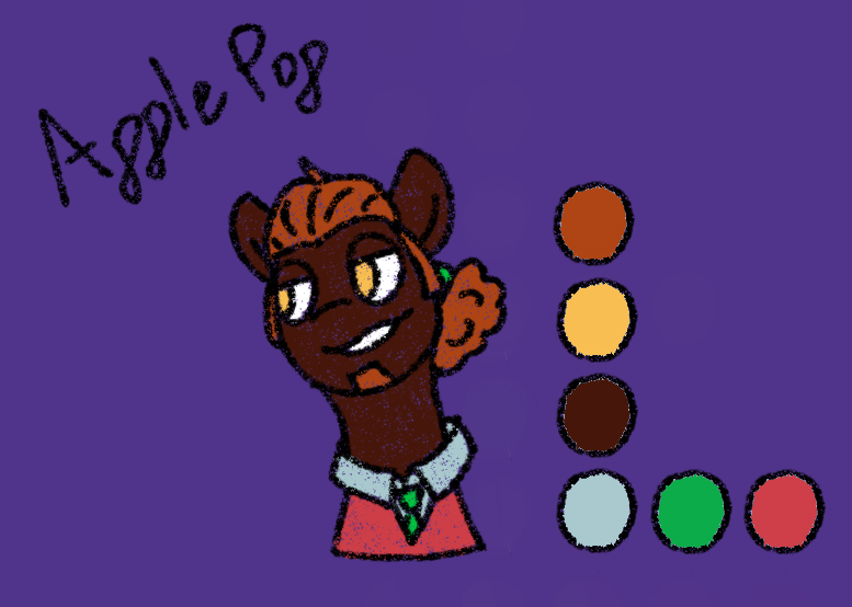 #3371715 - safe, artist:nukepony360, oc, oc only, oc:apple pop, earth ...
