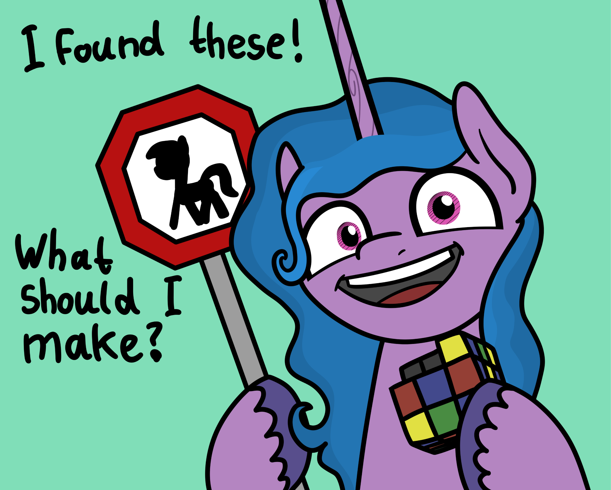 #3371949 - safe, artist:ewoudcponies, izzy moonbow, pony, unicorn, g5 ...