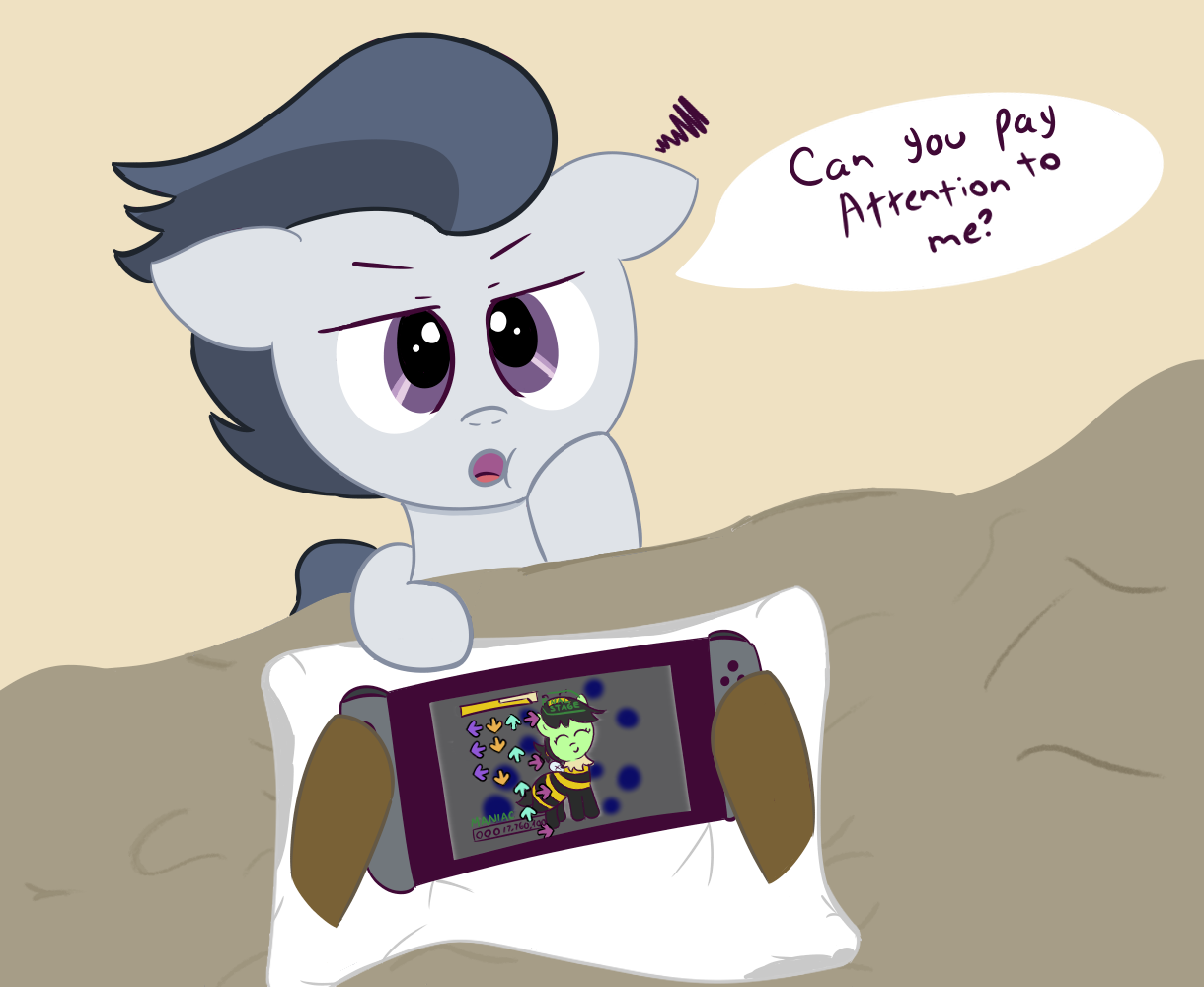 #3358256 - safe, artist:wanda, button mash, rumble, oc, oc:filly anon ...