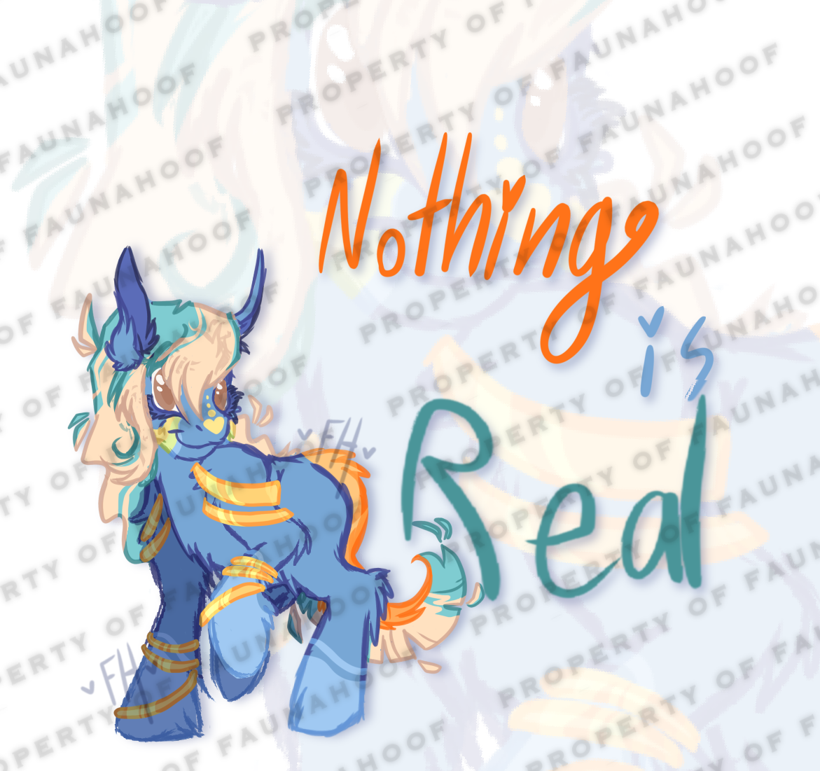 #3359509 - safe, artist:faunahoof, oc, oc only, earth pony, pony, adoptable, adoptable open ...