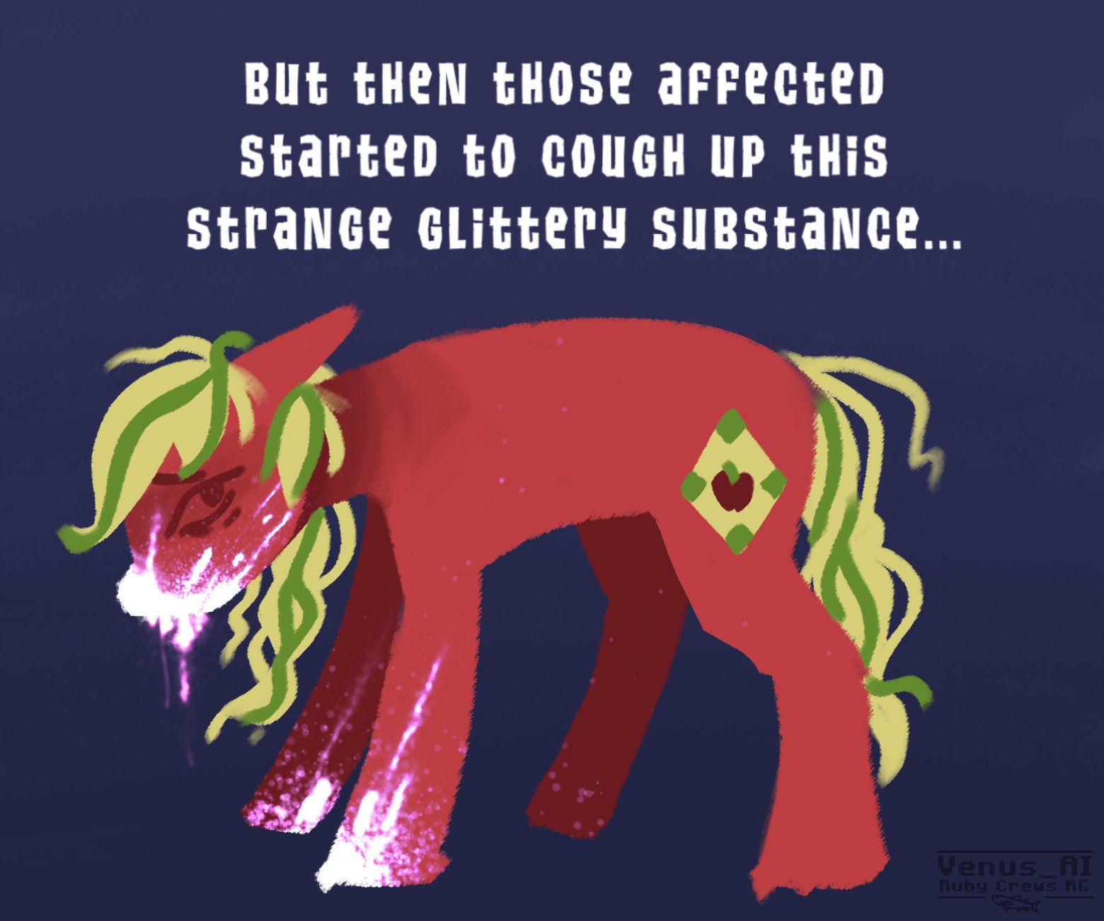 #3359899 - semi-grimdark, artist:venus_ai_, part of a set, applejack ...