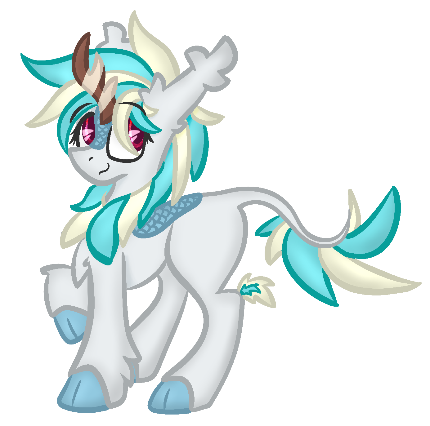 #3360085 - safe, artist:linkle, oc, kirin - Derpibooru