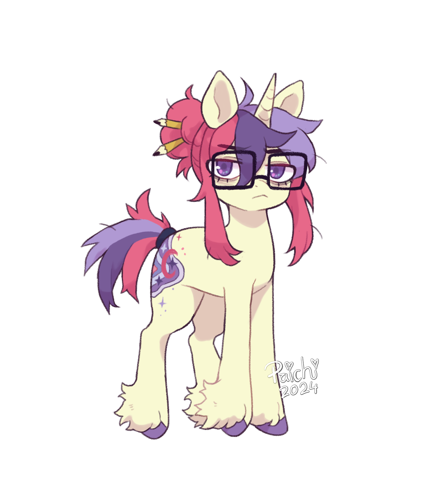 #3360786 - safe, artist:paichitaron, moondancer, pony, unicorn ...