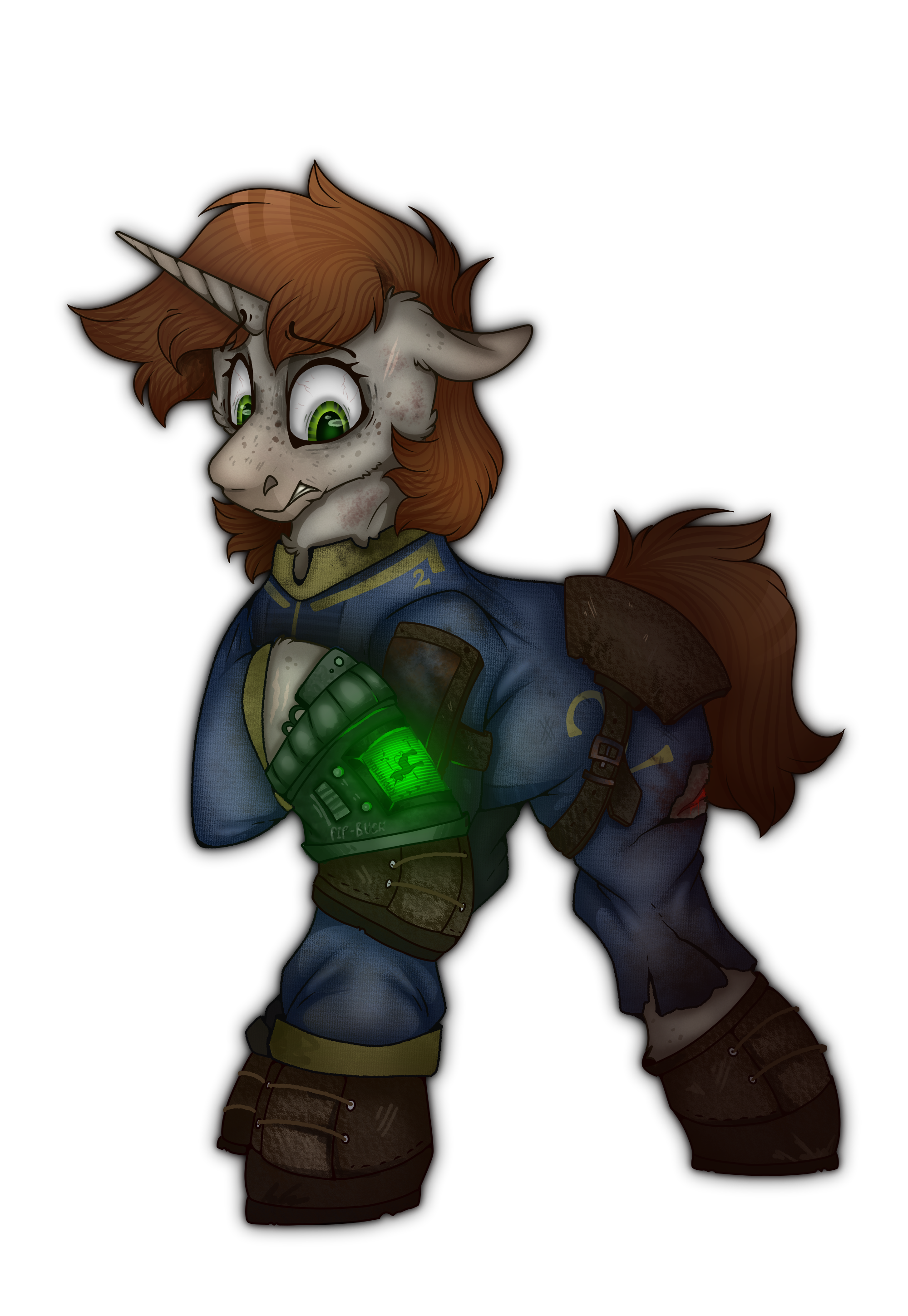 #3361138 - safe, artist:molars, oc, oc only, oc:littlepip, pony ...