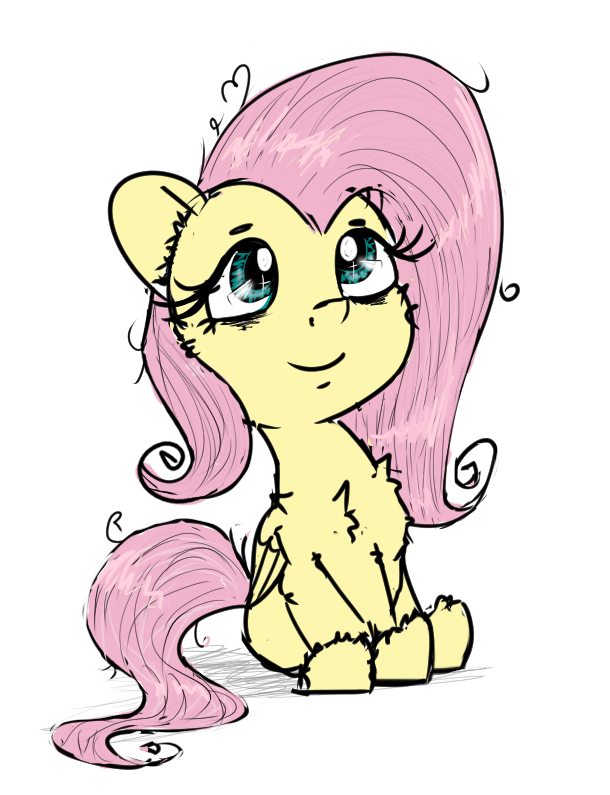 #3375051 - safe, artist:chopsticks, fluttershy, pegasus, pony, g4 ...