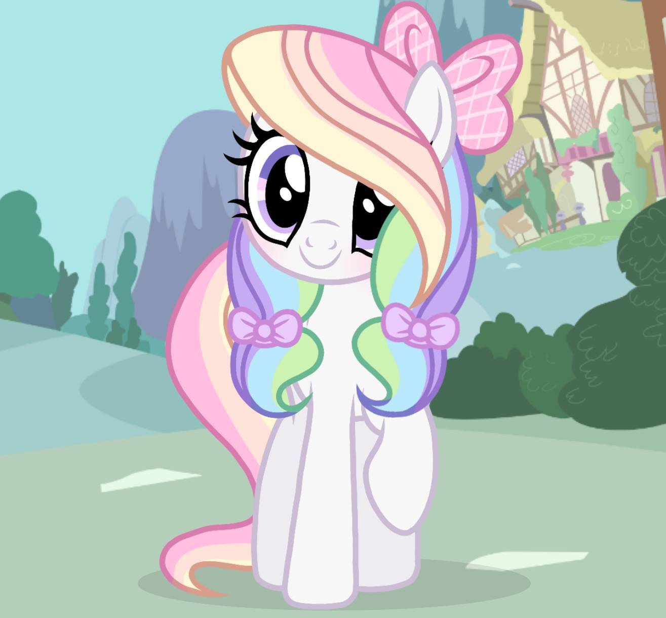 #3381051 - safe, artist:cstrawberrymilk, oc, oc only, oc:rainbow heart (cstrawberrymilk ...