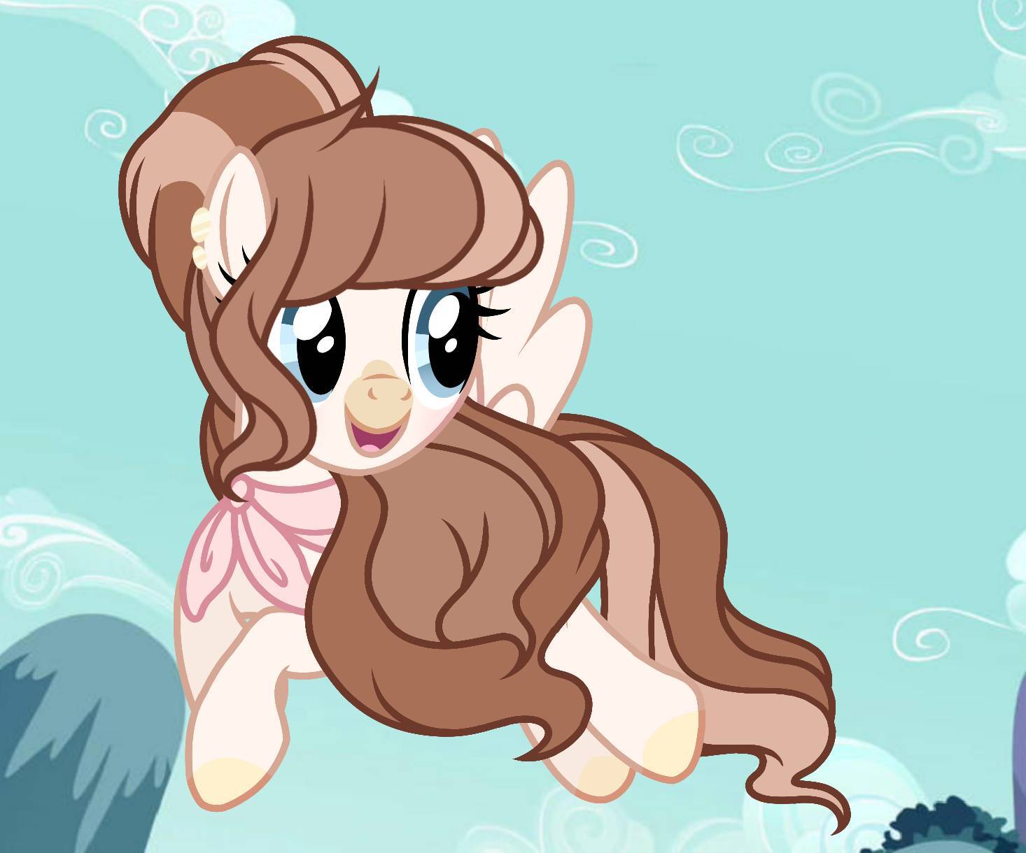 #3381418 - safe, artist:cstrawberrymilk, oc, oc only, oc:strawberry milk, pegasus, pony, g4 ...