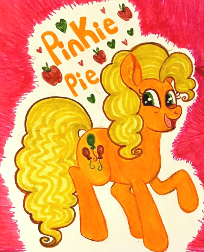 #3382211 - safe, artist:sedentaryl3erry, pinkie pie, earth pony, pony ...