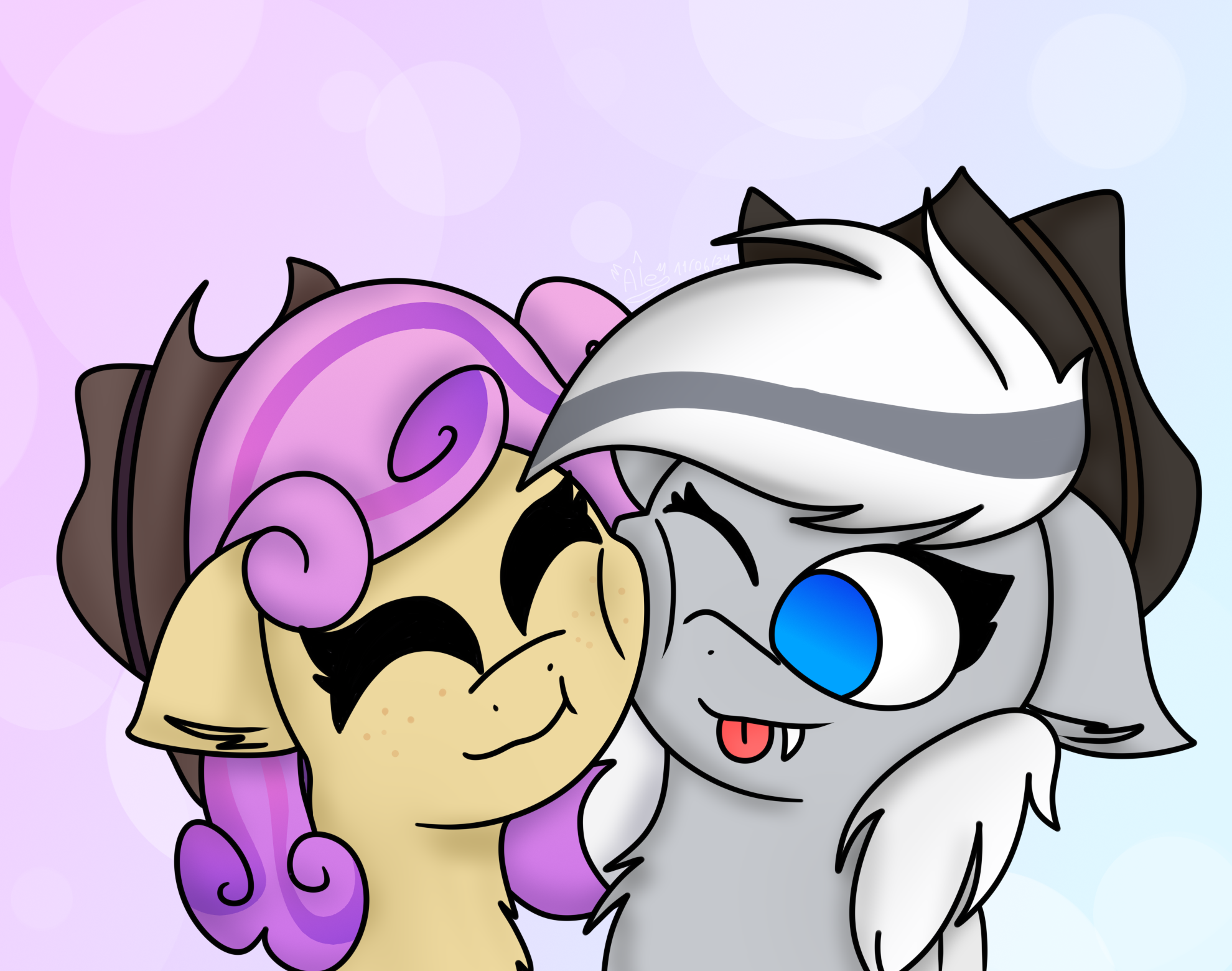 #3382438 - safe, artist:nhalezin, oc, oc only, oc:quickdraw, oc:silver ...