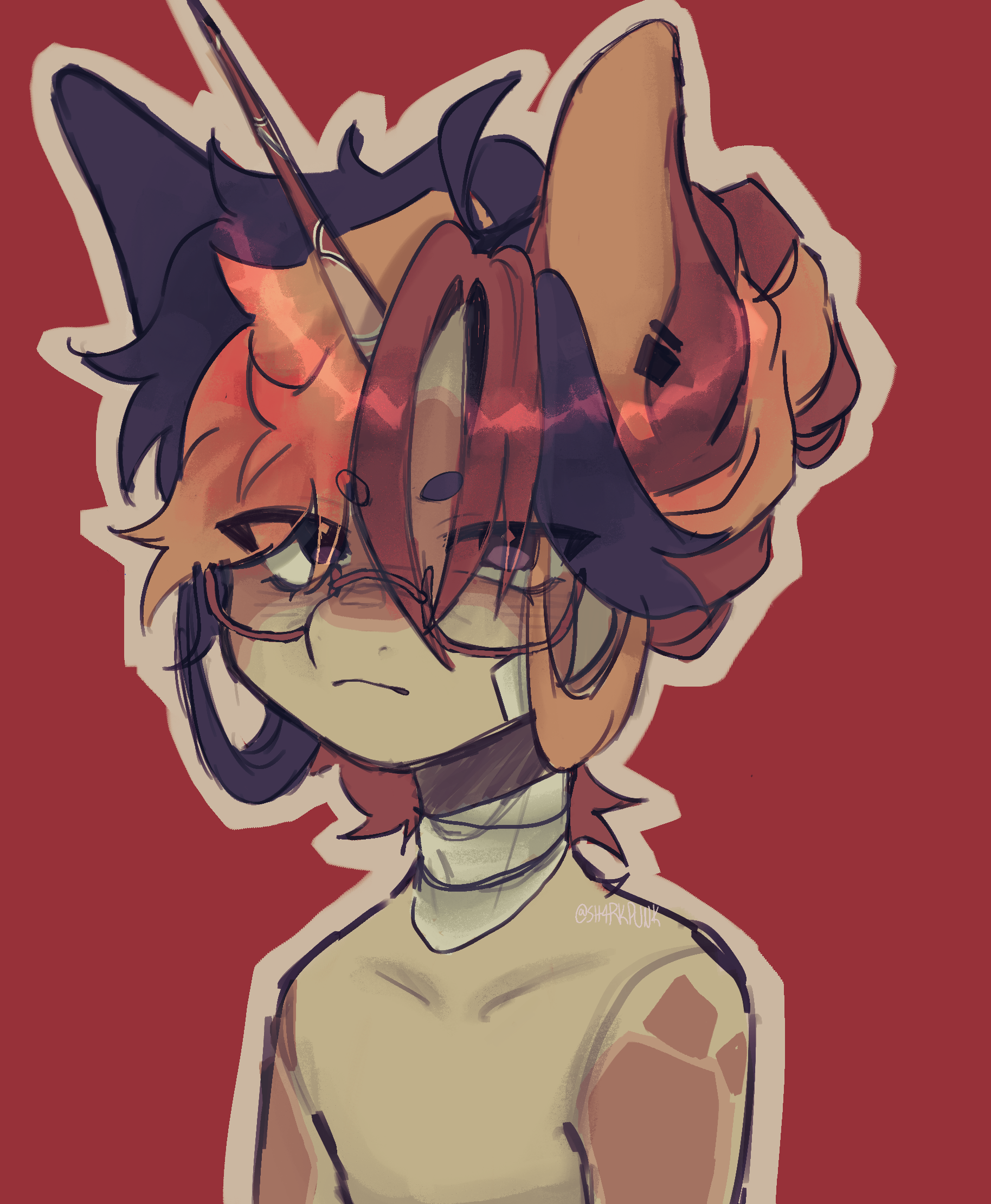 #3383564 - safe, artist:sh4rkpunk, oc, oc only, oc:orion (sh4rkpunk ...