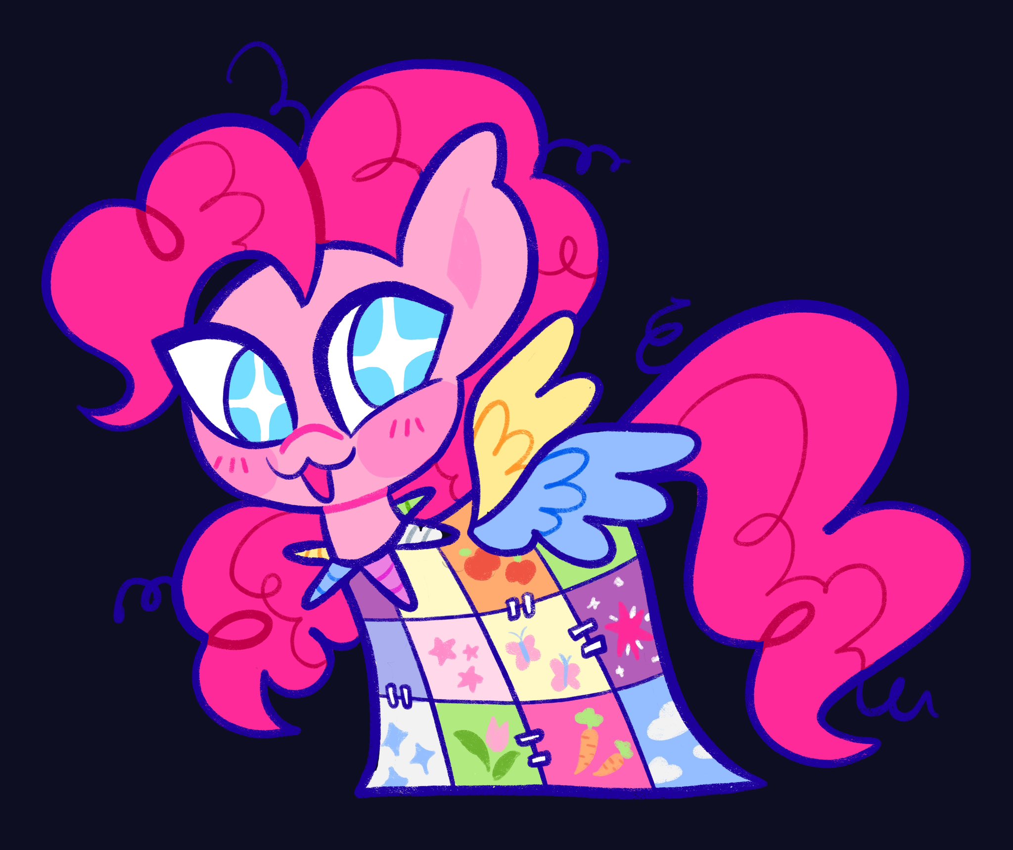 #3383744 - safe, artist:alexbeeza, pinkie pie, earth pony, pony, fanfic ...