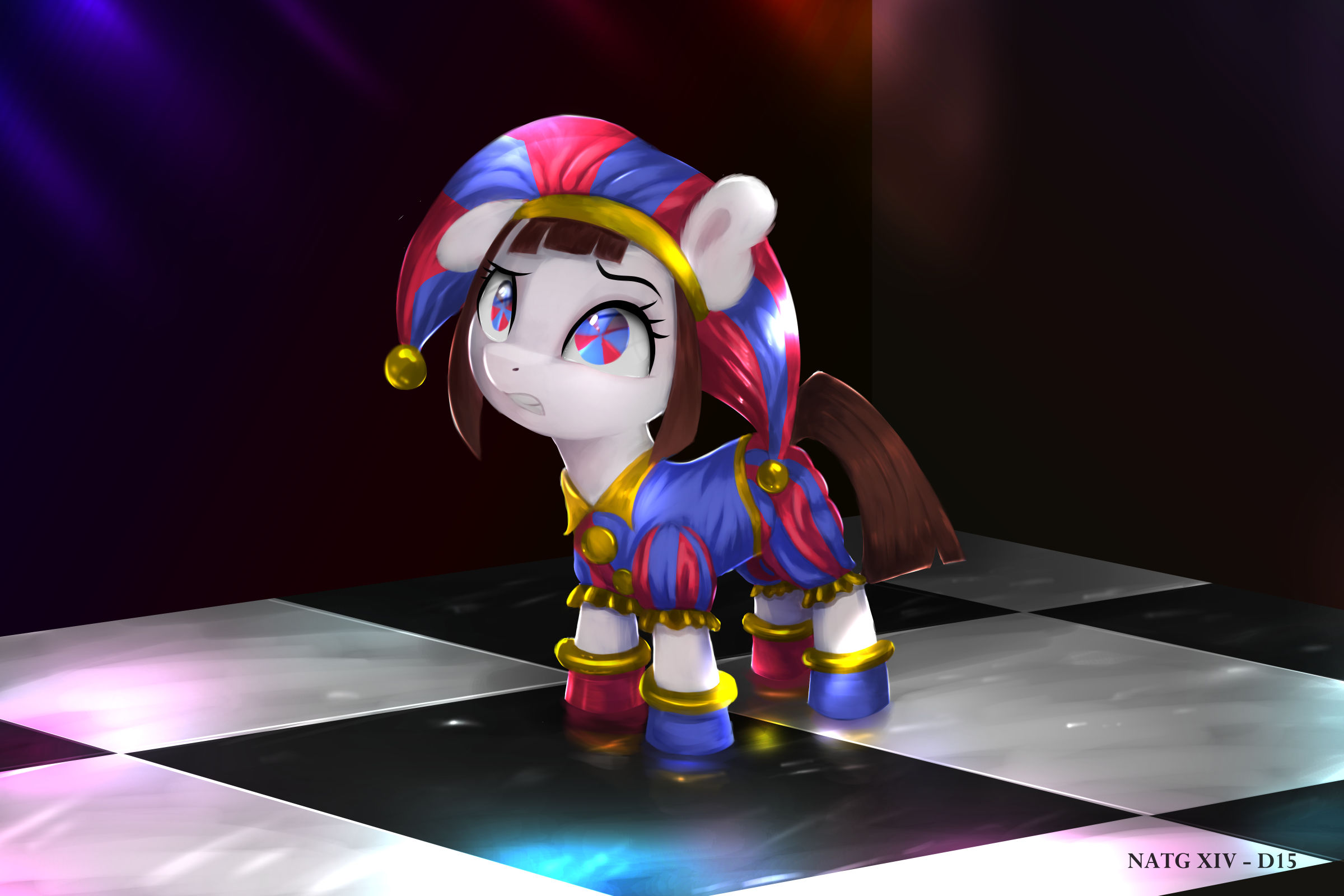 #3384584 - safe, artist:darksly, doll pony, earth pony, object pony ...