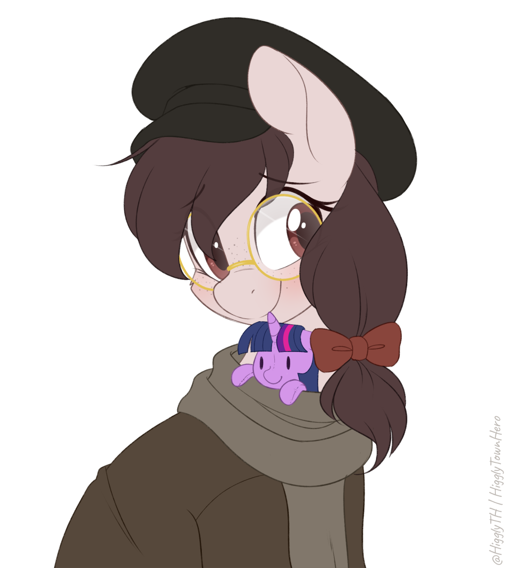 #3387219 - safe, artist:higglytownhero, twilight sparkle, oc, oc only, pony, g4, eye clipping ...