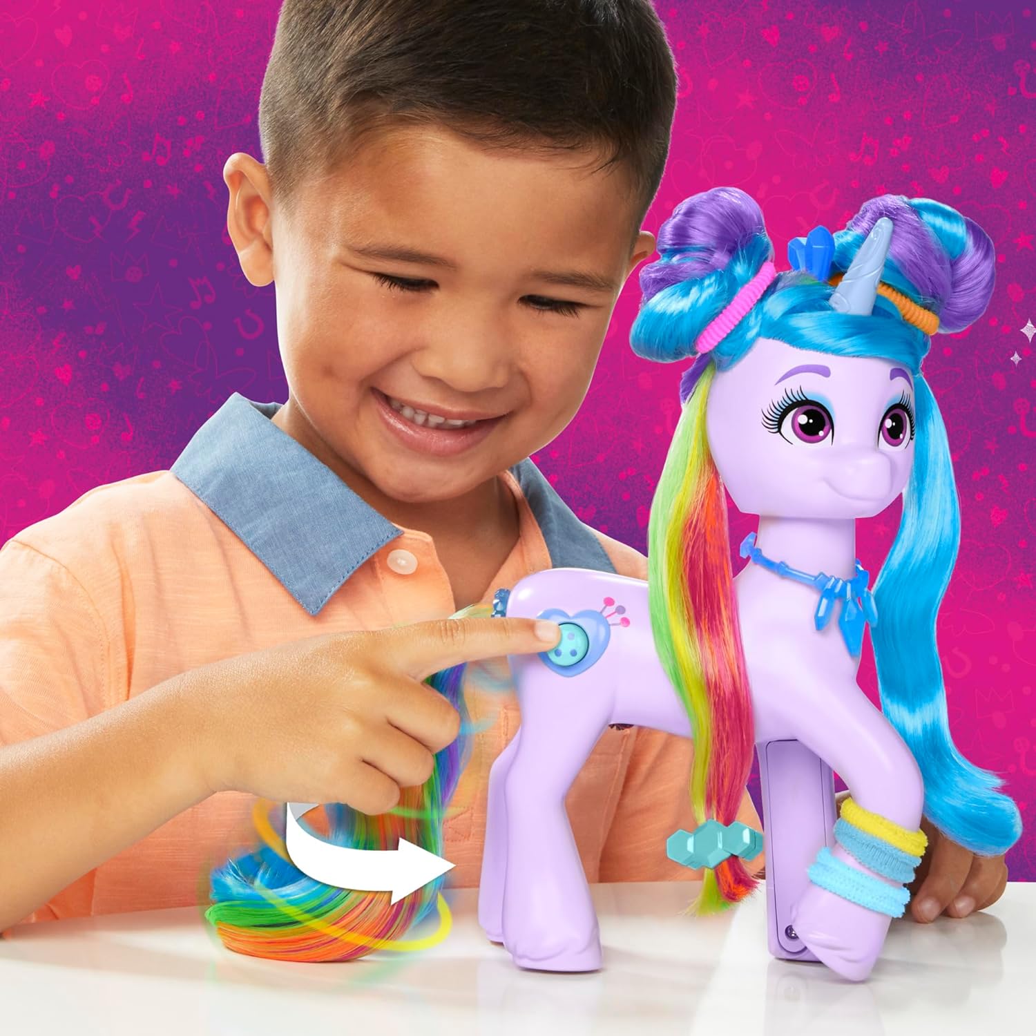 #3387485 - safe, izzy moonbow, human, pony, unicorn, g5, my little pony ...