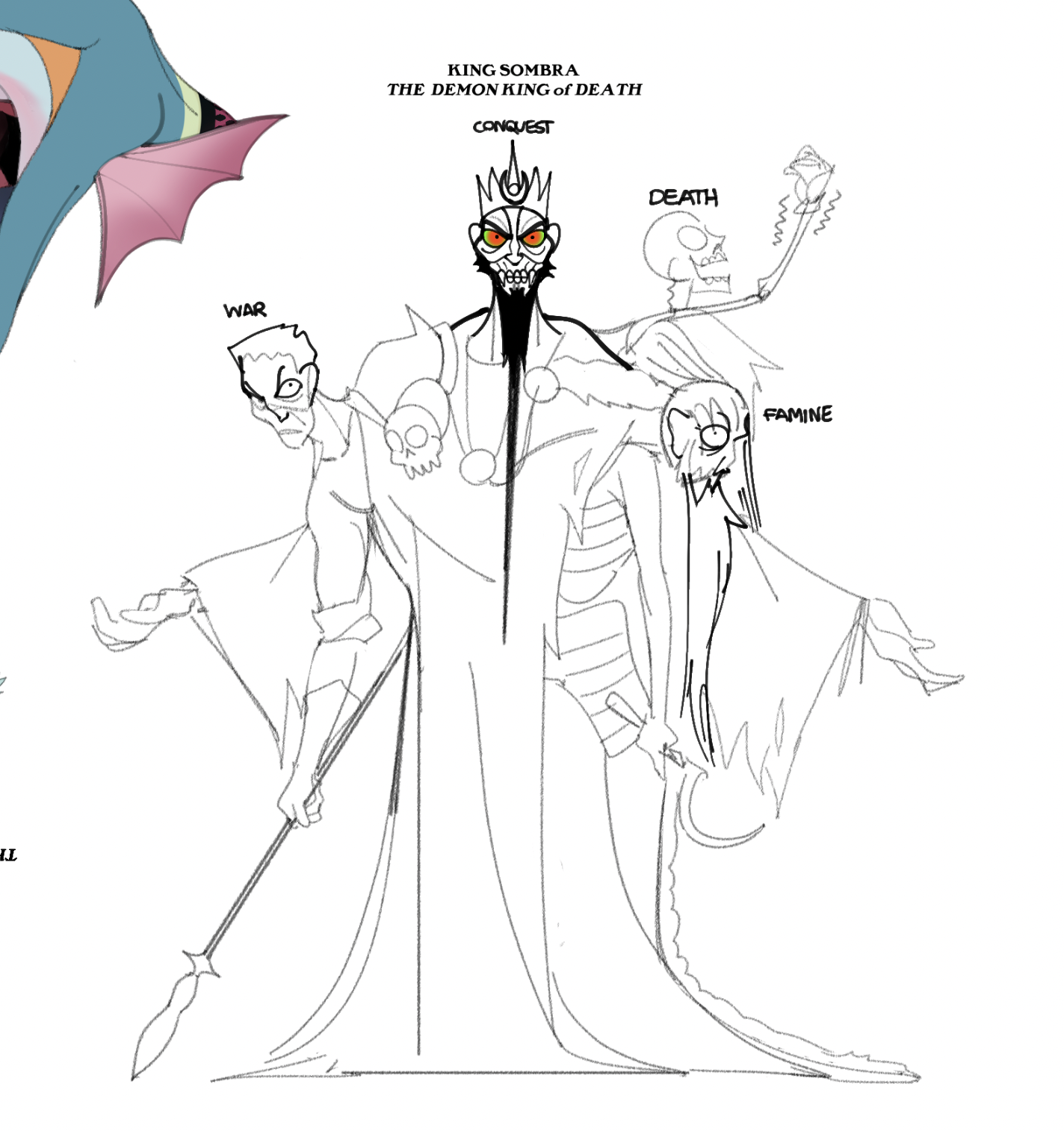 #3387776 - safe, artist:bixels, king sombra, human, the grand galloping ...