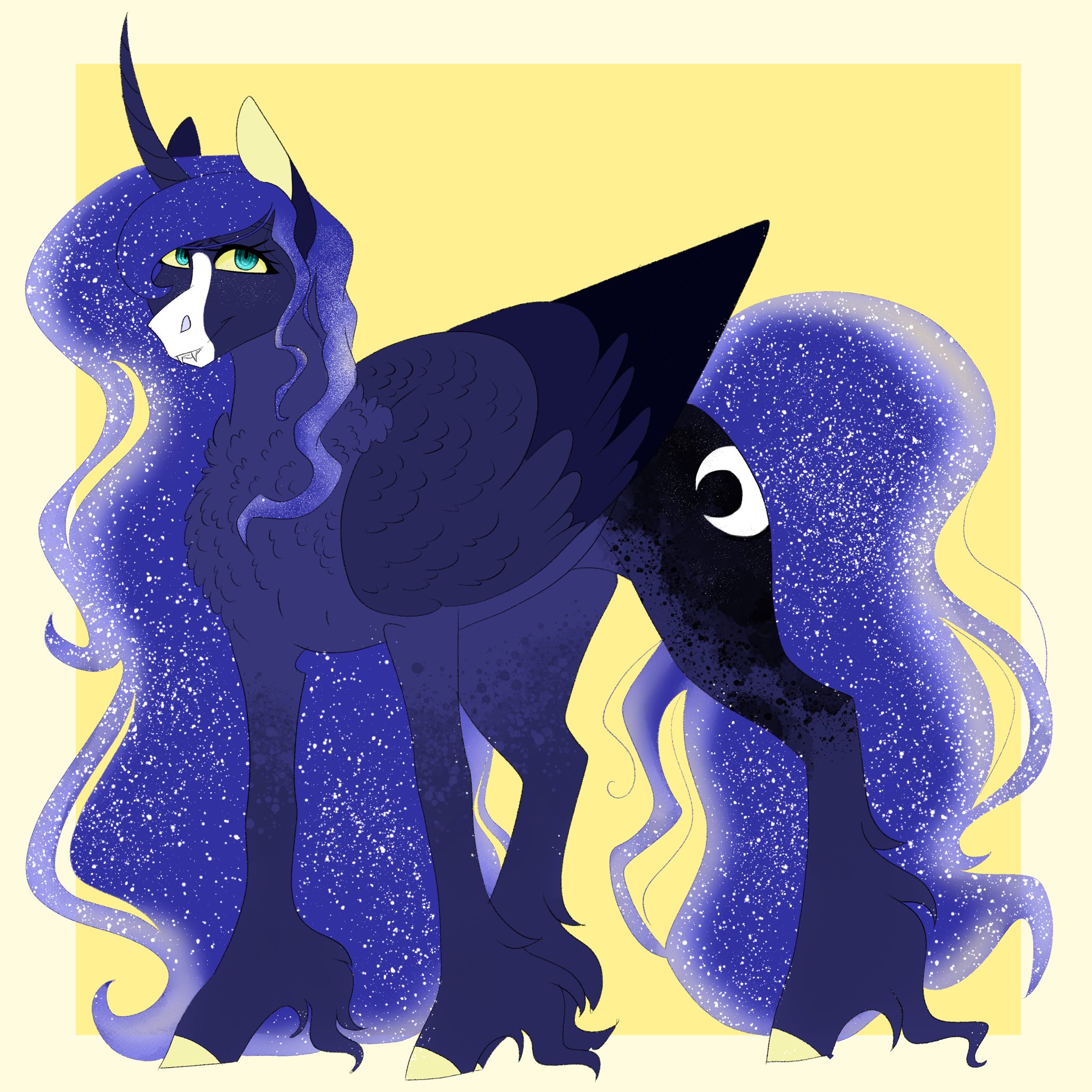 #3388087 - safe, artist:inisealga, princess luna, alicorn, pony, g4 ...