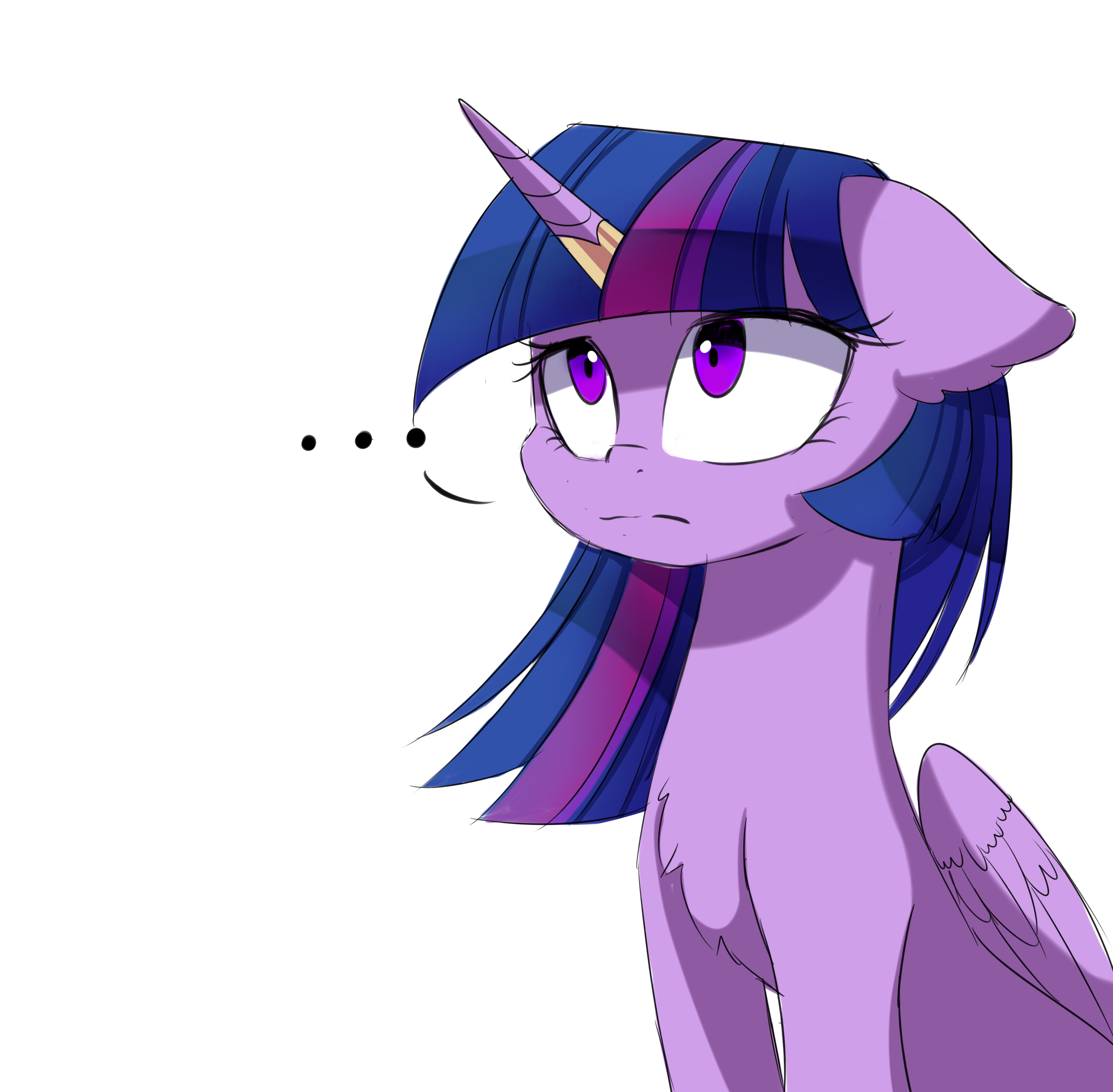 #3392371 - safe, artist:magnaluna, twilight sparkle, alicorn, pony, g4 ...