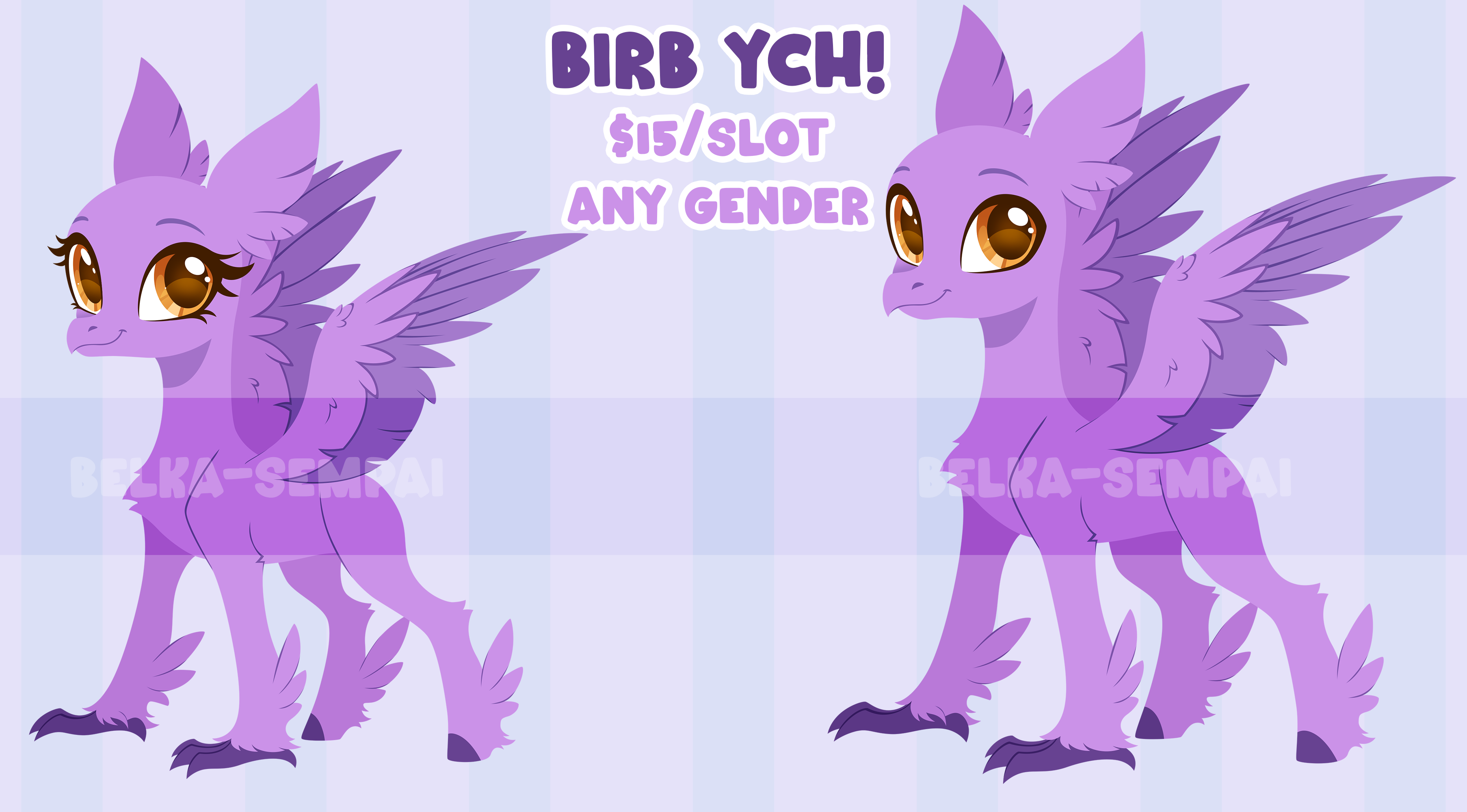 #3376556 - safe, artist:belka-sempai, oc, classical hippogriff, hippogriff, commission, your ...