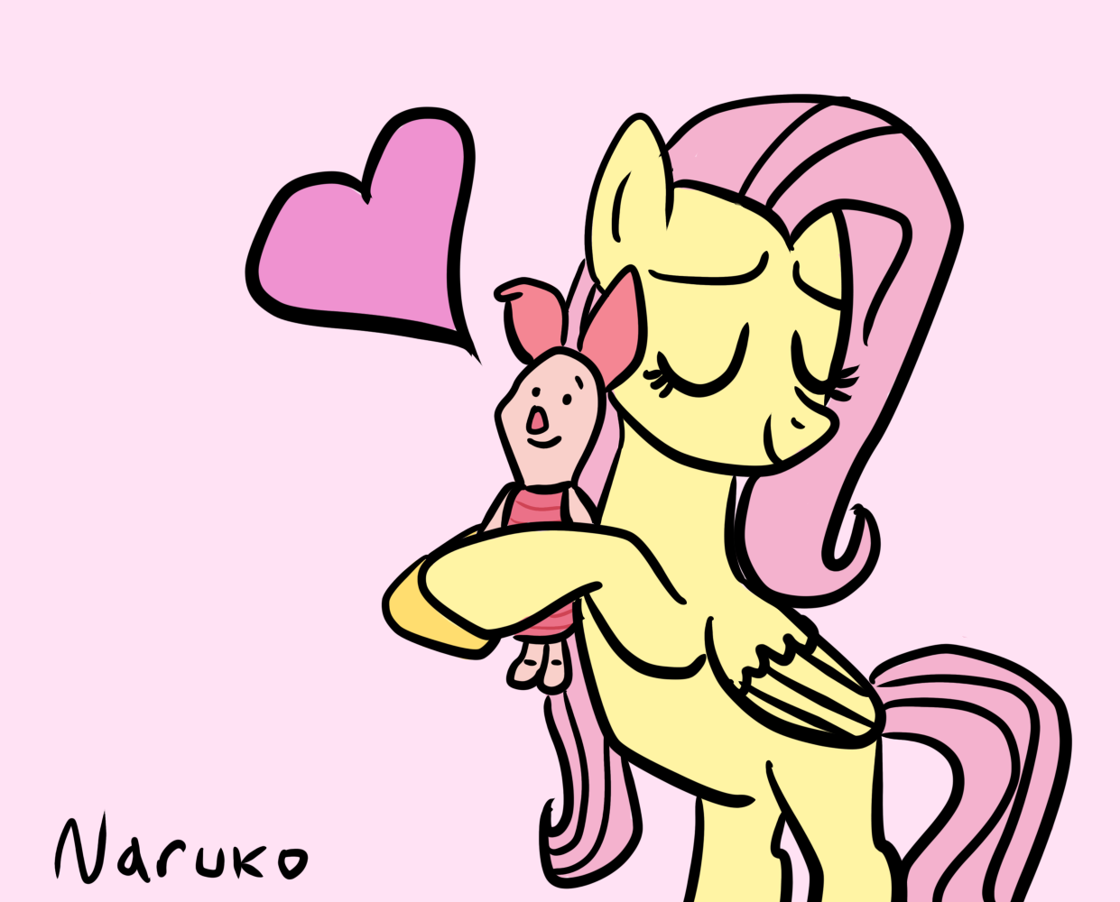 #3393223 - safe, artist:wrath-marionphauna, fluttershy, pegasus, pony ...
