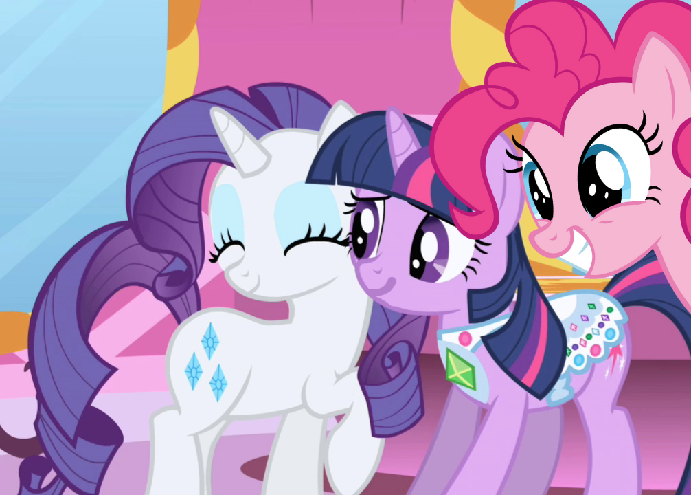 #3377385 - safe, artist:mm15766, pinkie pie, rarity, twilight sparkle ...