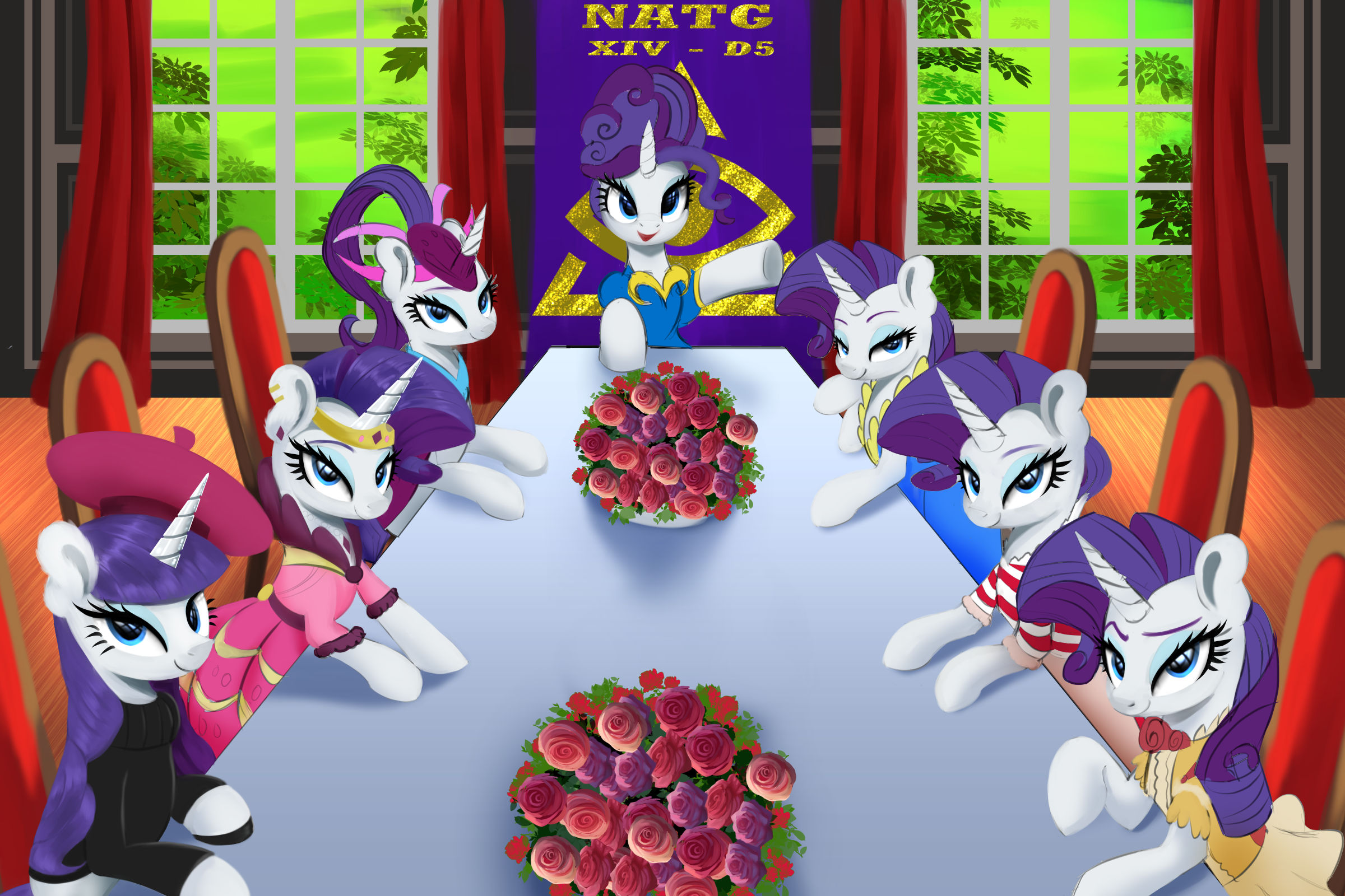 #3378209 - safe, artist:darksly, rarity, pony, unicorn, g4, atg 2024 ...