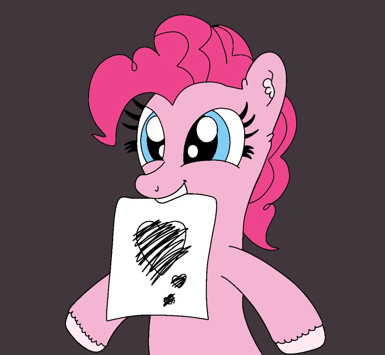 #3379145 - safe, artist:thebronypony123, pinkie pie, earth pony ...