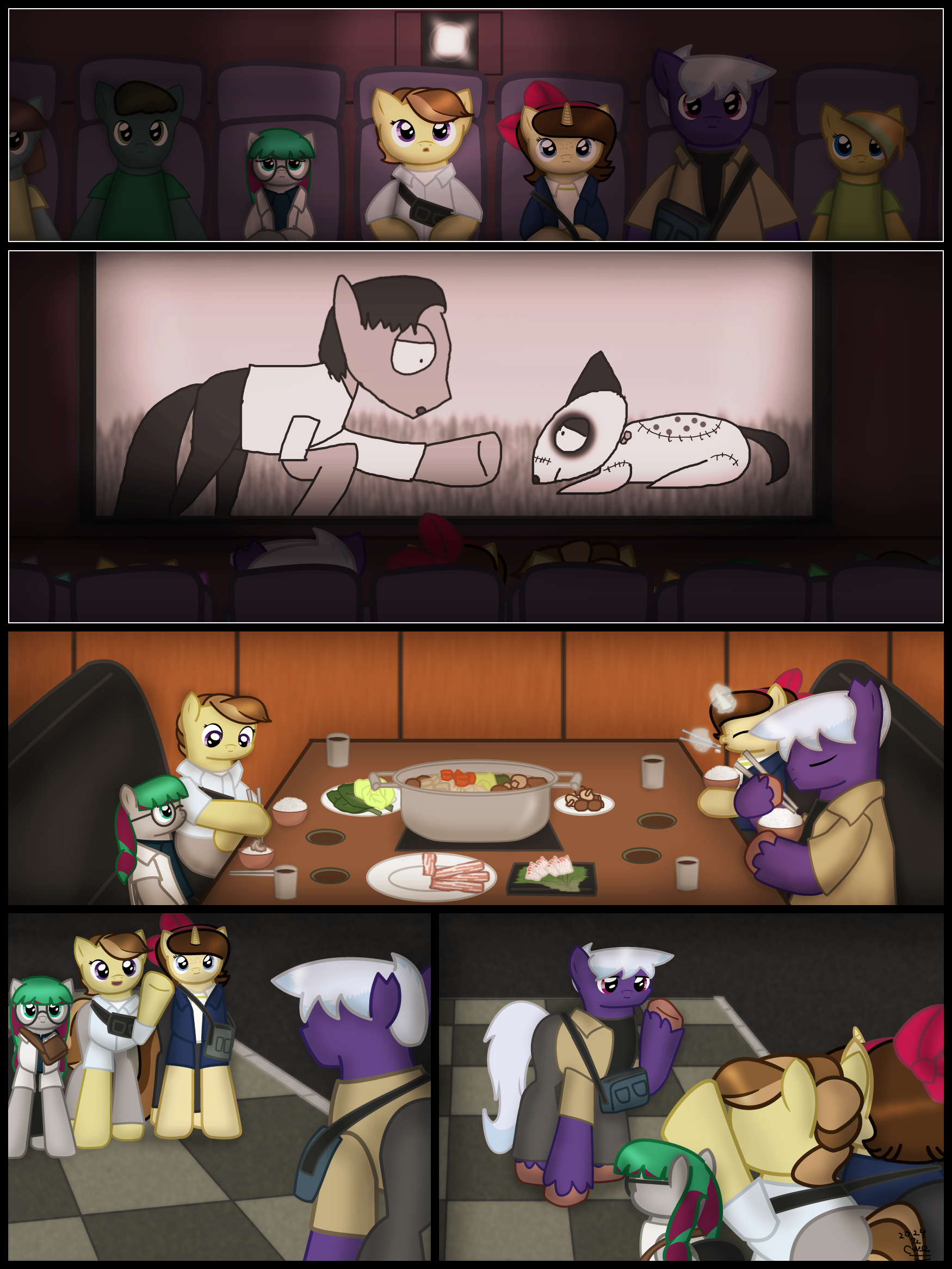 #3393926 - safe, artist:99999999000, oc, oc only, oc:firearm king, oc:li anna, oc:mar baolin, oc ...