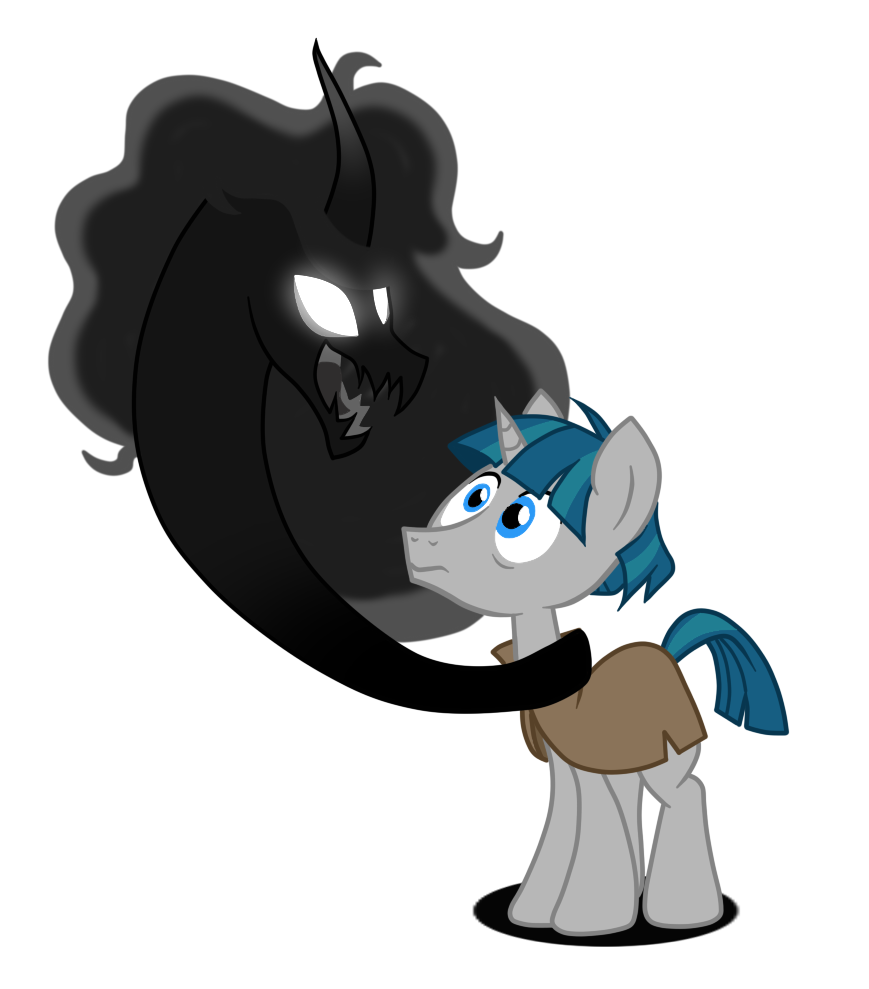 #3399655 - safe, artist:messy sketch, pony of shadows, stygian, oc, oc ...