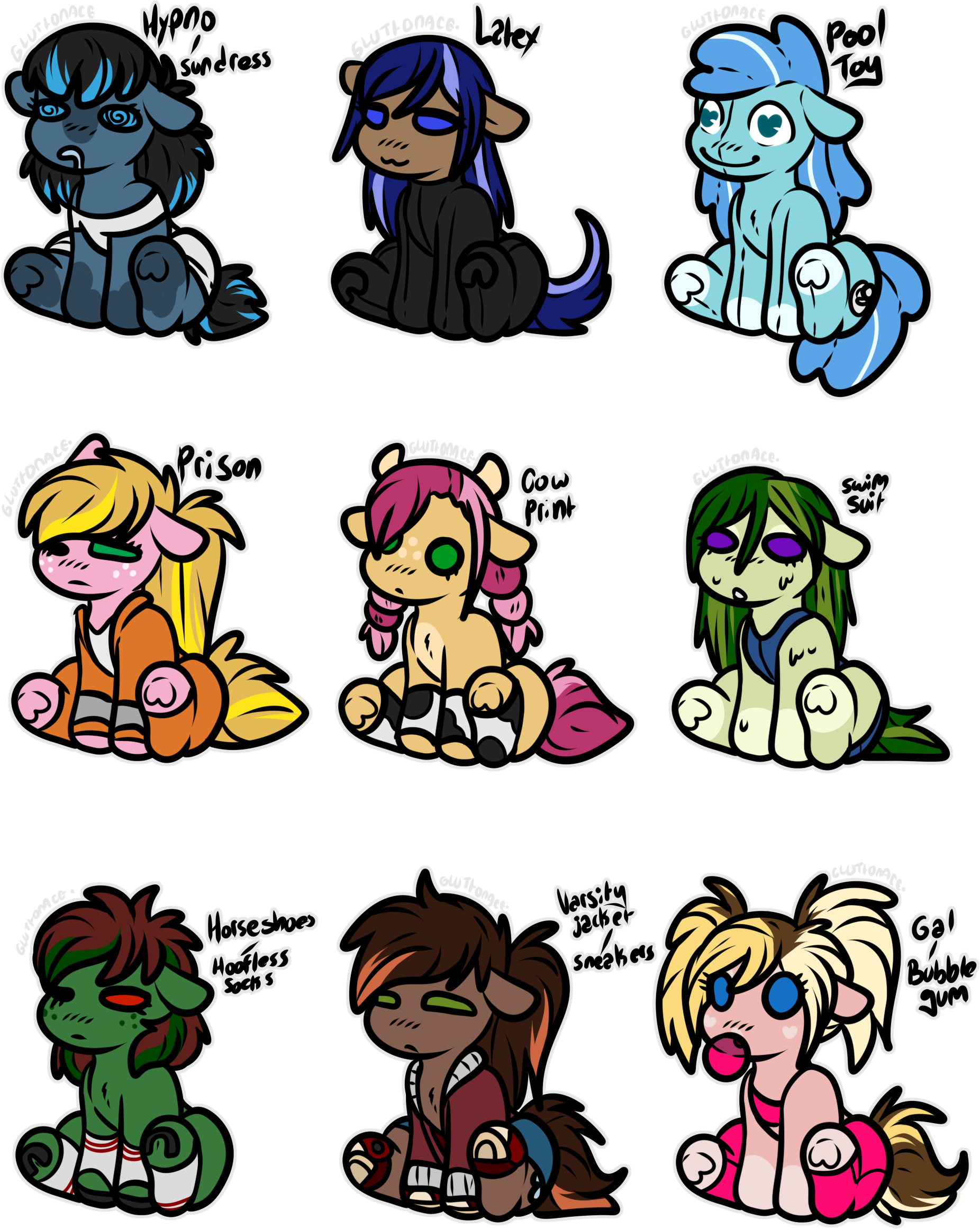 #3399745 - oc name needed, suggestive, artist:gluttonace, oc, oc only ...