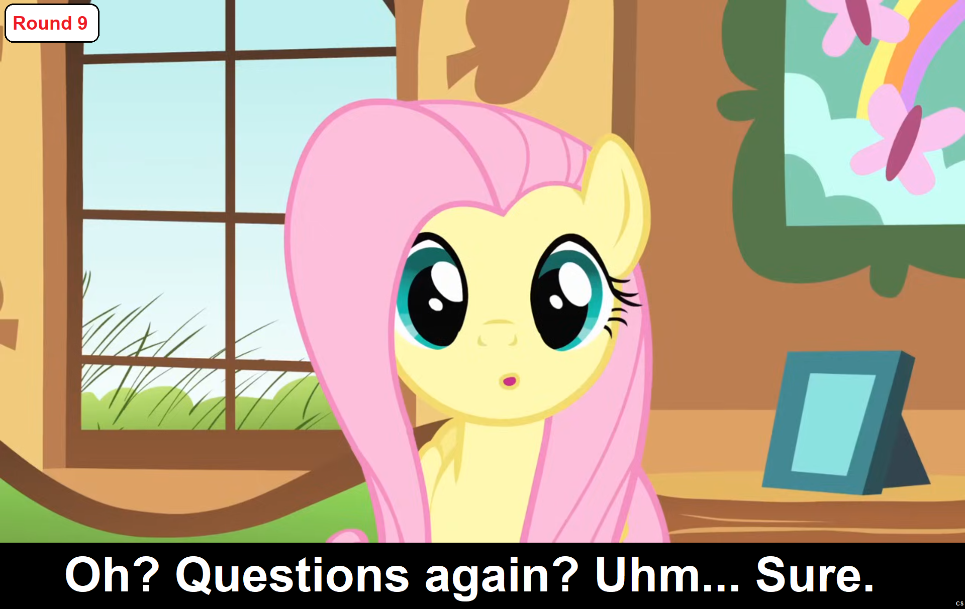#3400961 - safe, edit, edited screencap, screencap, fluttershy, pegasus, pony, comic:celestia's ...