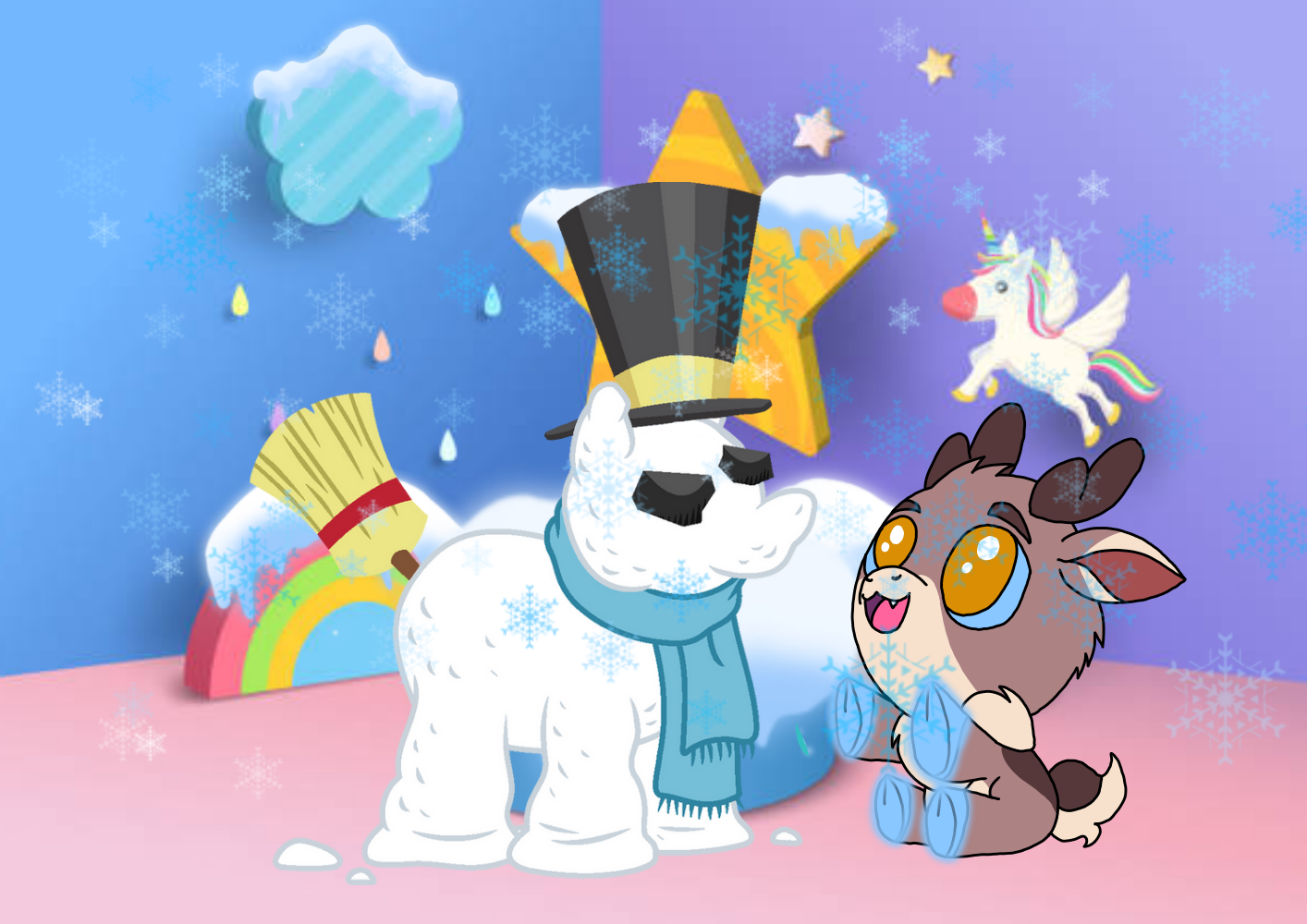 #3402408 - safe, artist:zetikoopa, stronghoof hoofstrong (tfh), deer ...