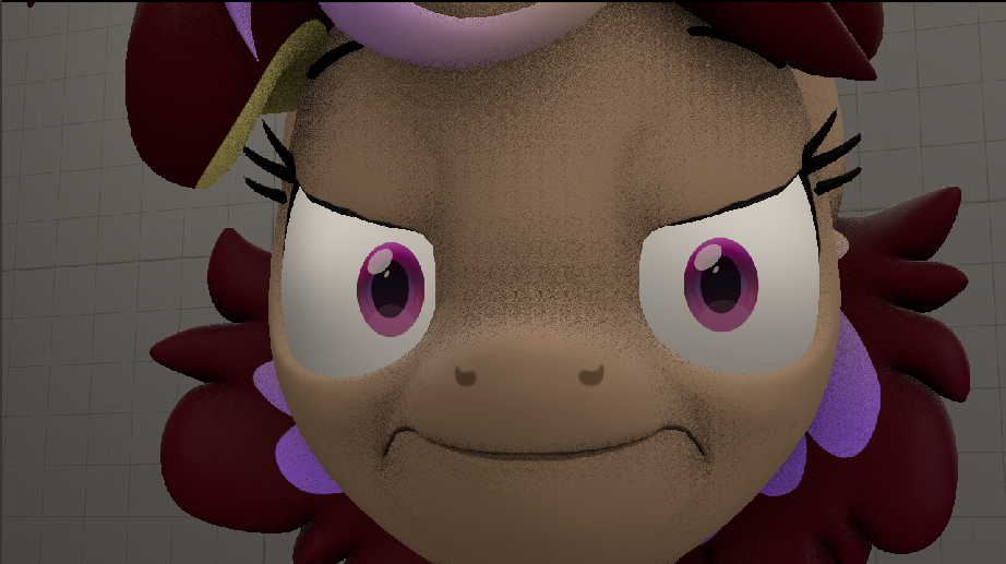 #3403095 - safe, artist:yaasho, oc, oc only, oc:hors, 3d, angry, angry ...