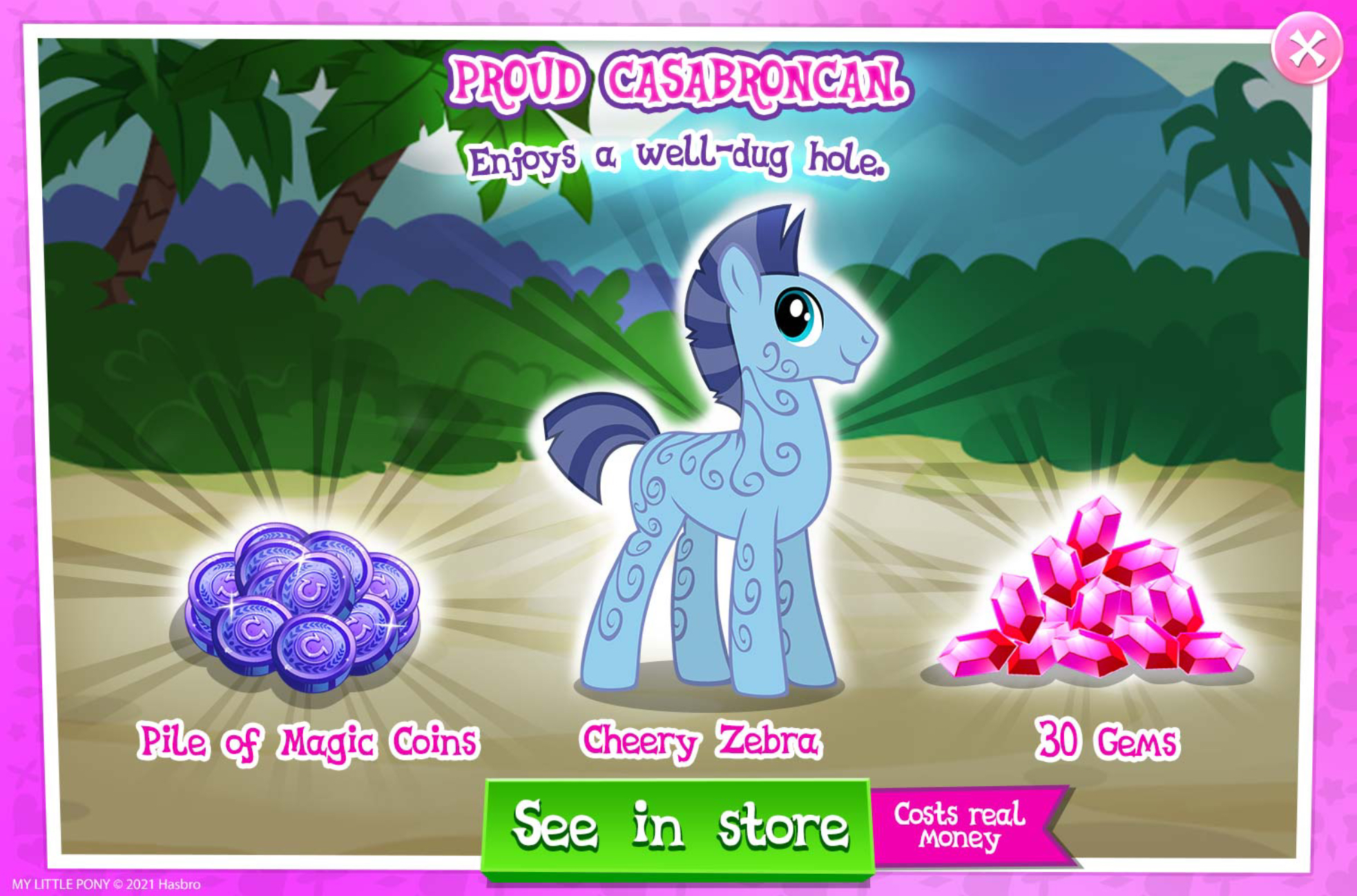 #3403547 - safe, gameloft, idw, zahid, zebra, g4, my little pony: magic ...