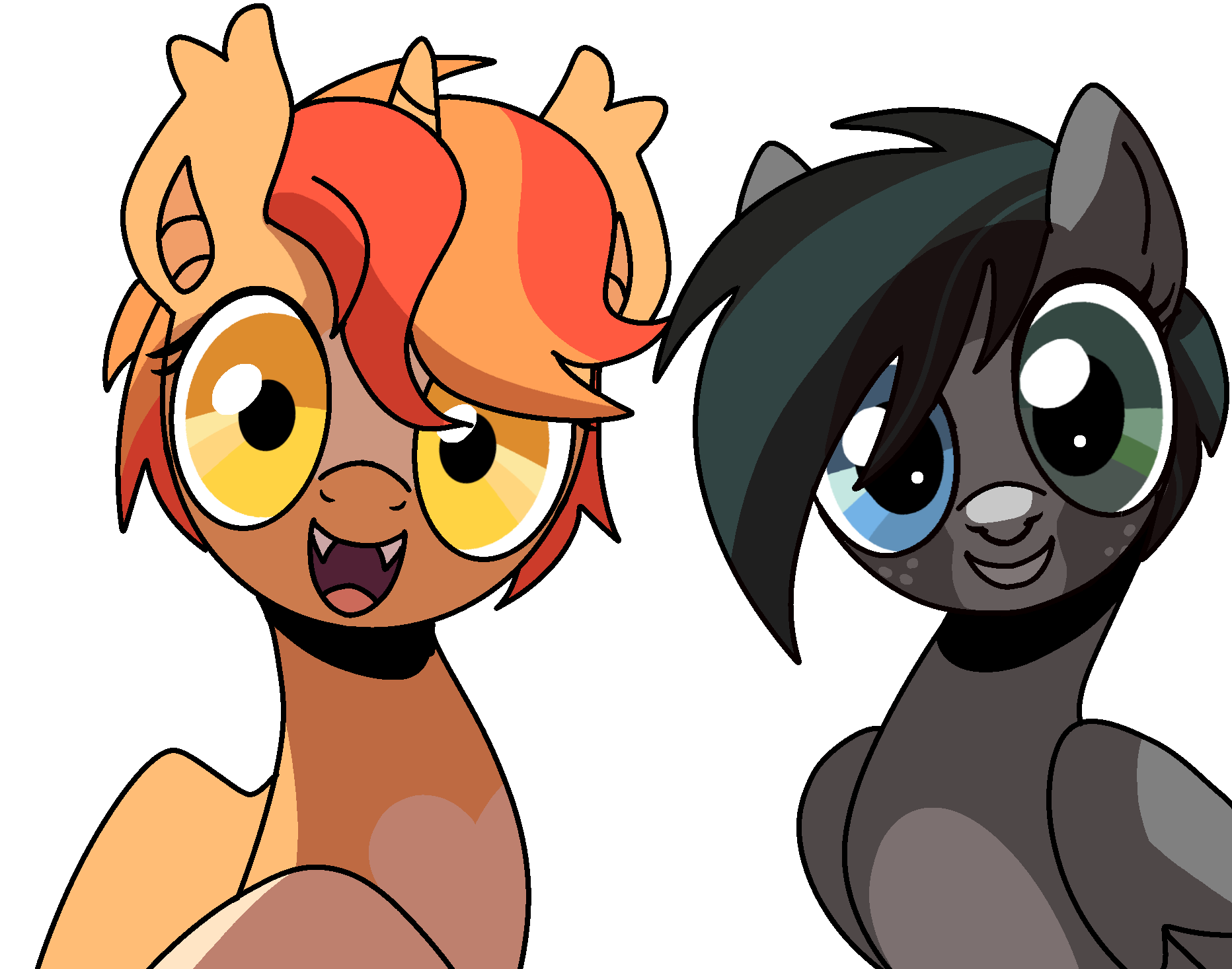 #3405619 - safe, artist:doodlesinky, oc, oc only, oc:inky doodles, oc:sunny surefire, alicorn ...