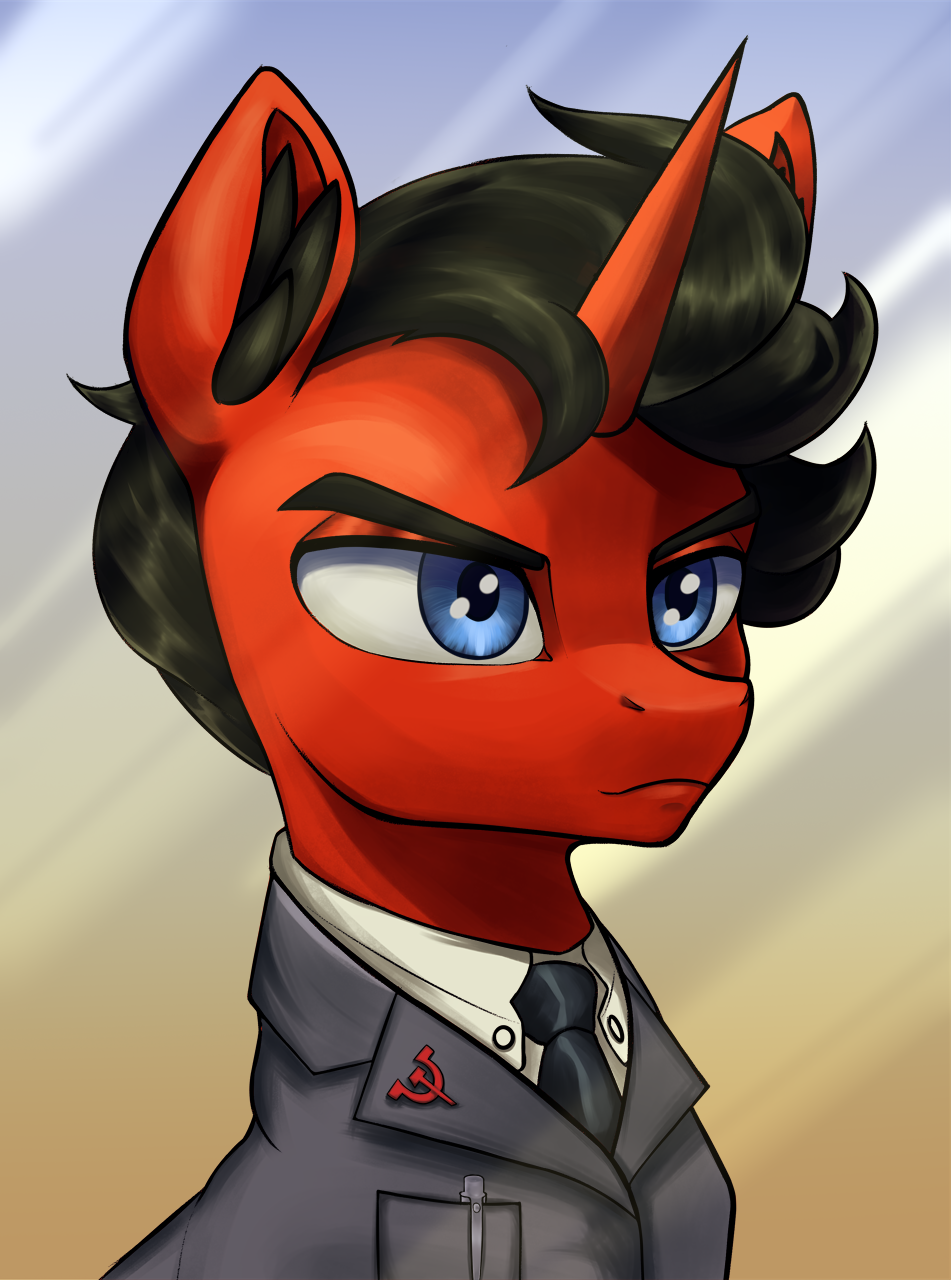 #3405802 - safe, artist:nurglich, oc, oc only, oc:theory mind, pony ...