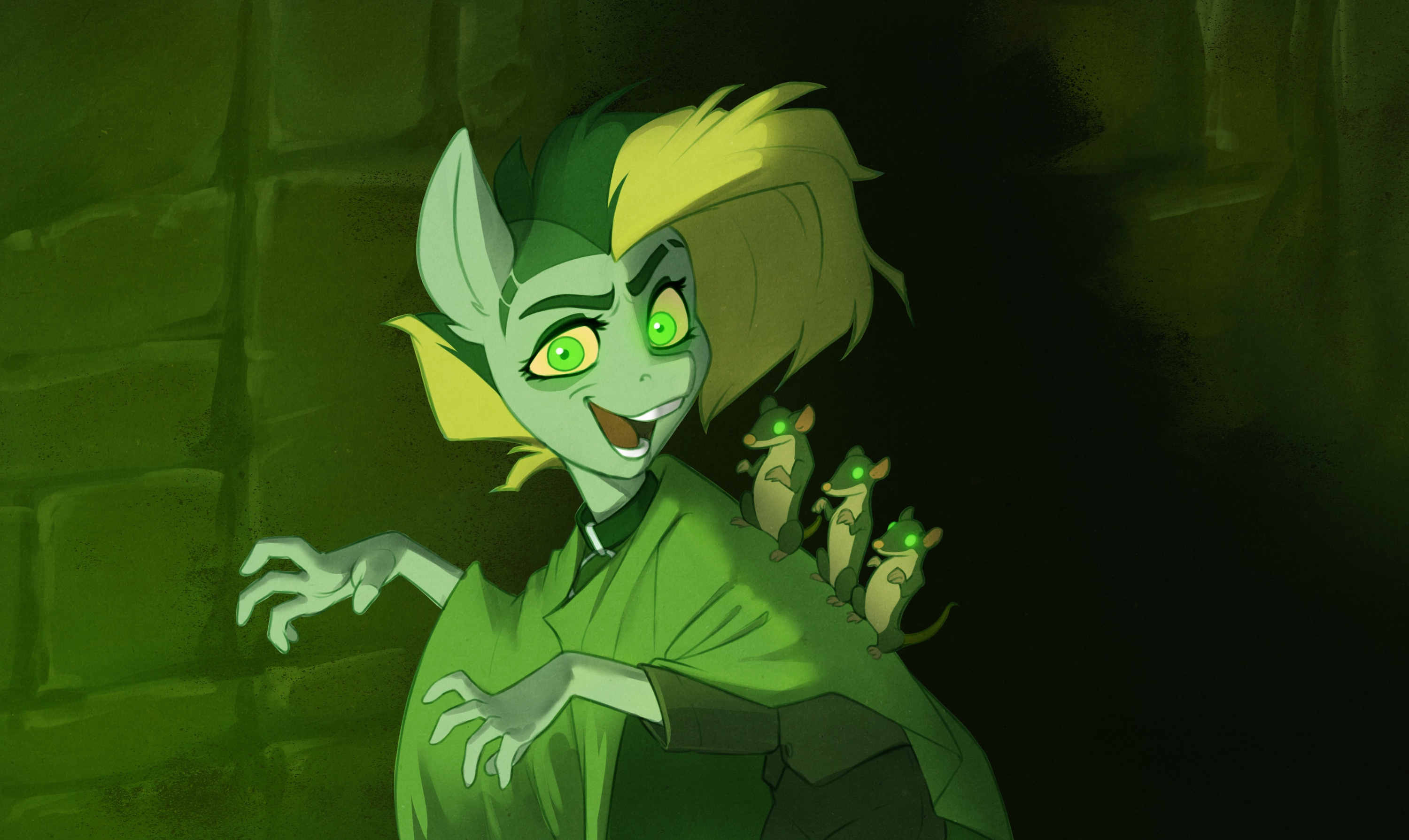 #3406037 - safe, artist:vistamage, oc, oc only, oc:tlen borowski, rat ...