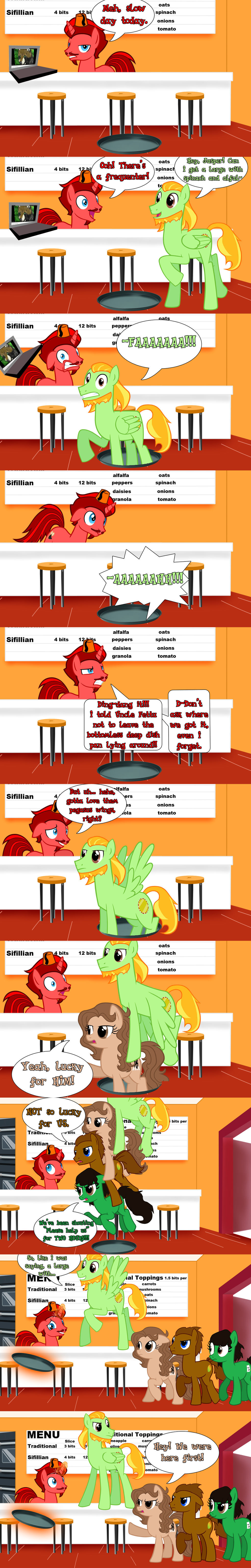 #3406629 - safe, artist:jasperpie, oc, oc only, oc:abbey roadie, oc ...