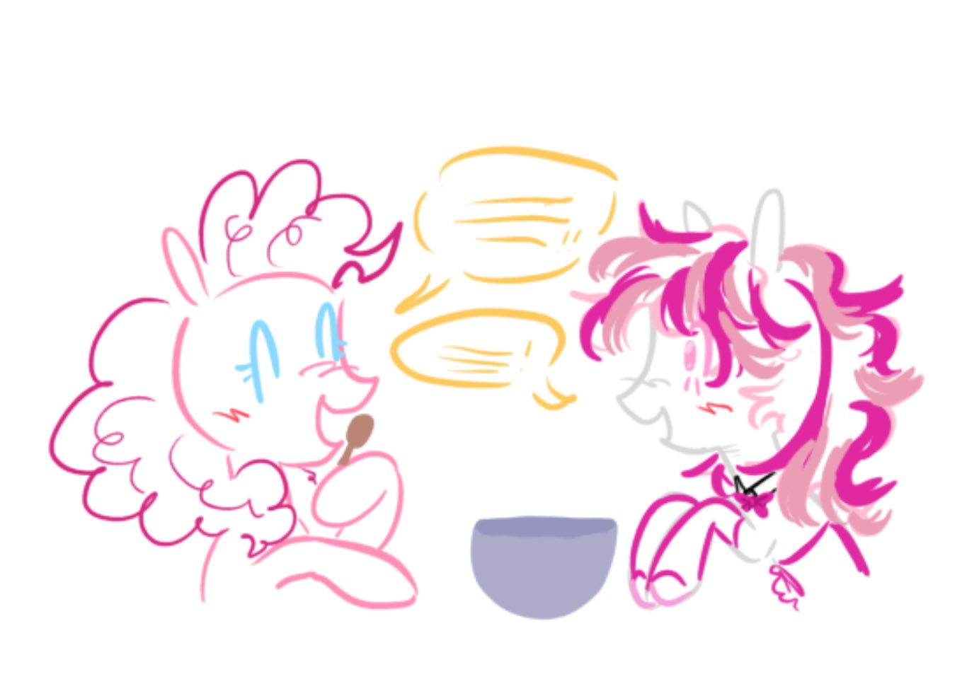 #3406658 - safe, artist:tomatopastacat, pinkie pie, earth pony, horse ...