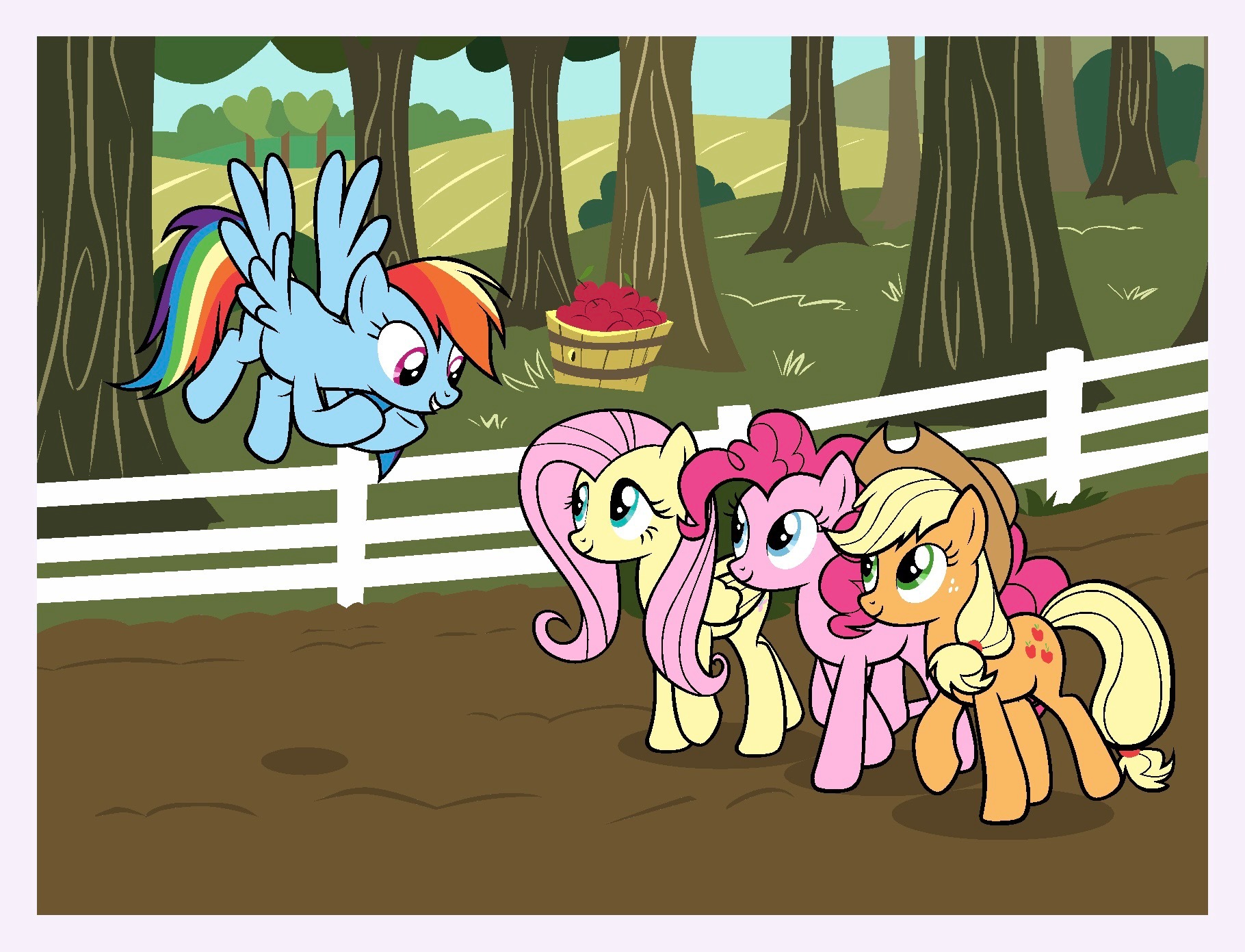 #3406900 - safe, artist:mariana10990, budge studios, rainbow dash, g4 ...