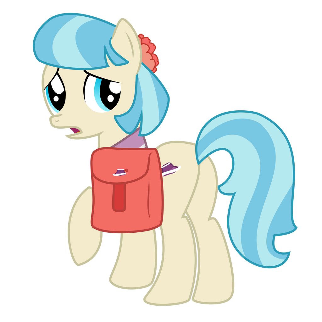 #3407630 - safe, artist:die4everart, coco pommel, earth pony, pony, g4 ...