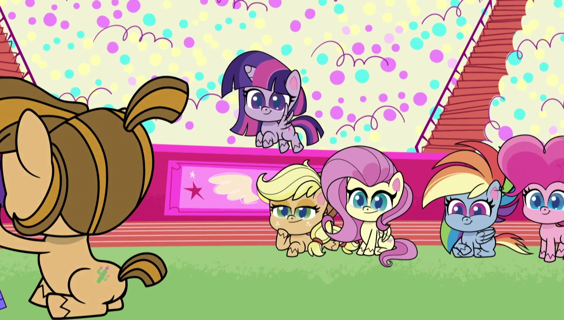 #3408083 - safe, applejack, desert weave, fluttershy, pinkie pie ...