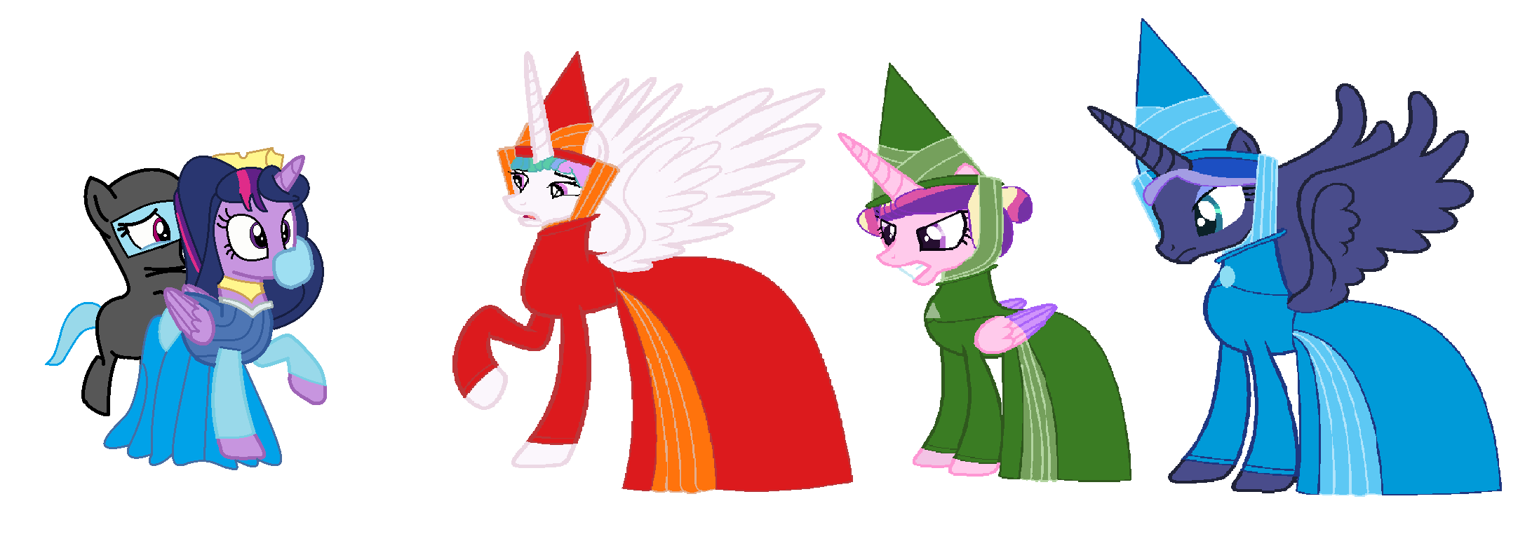 #3409753 - safe, artist:brightstar40k, princess cadance, princess ...