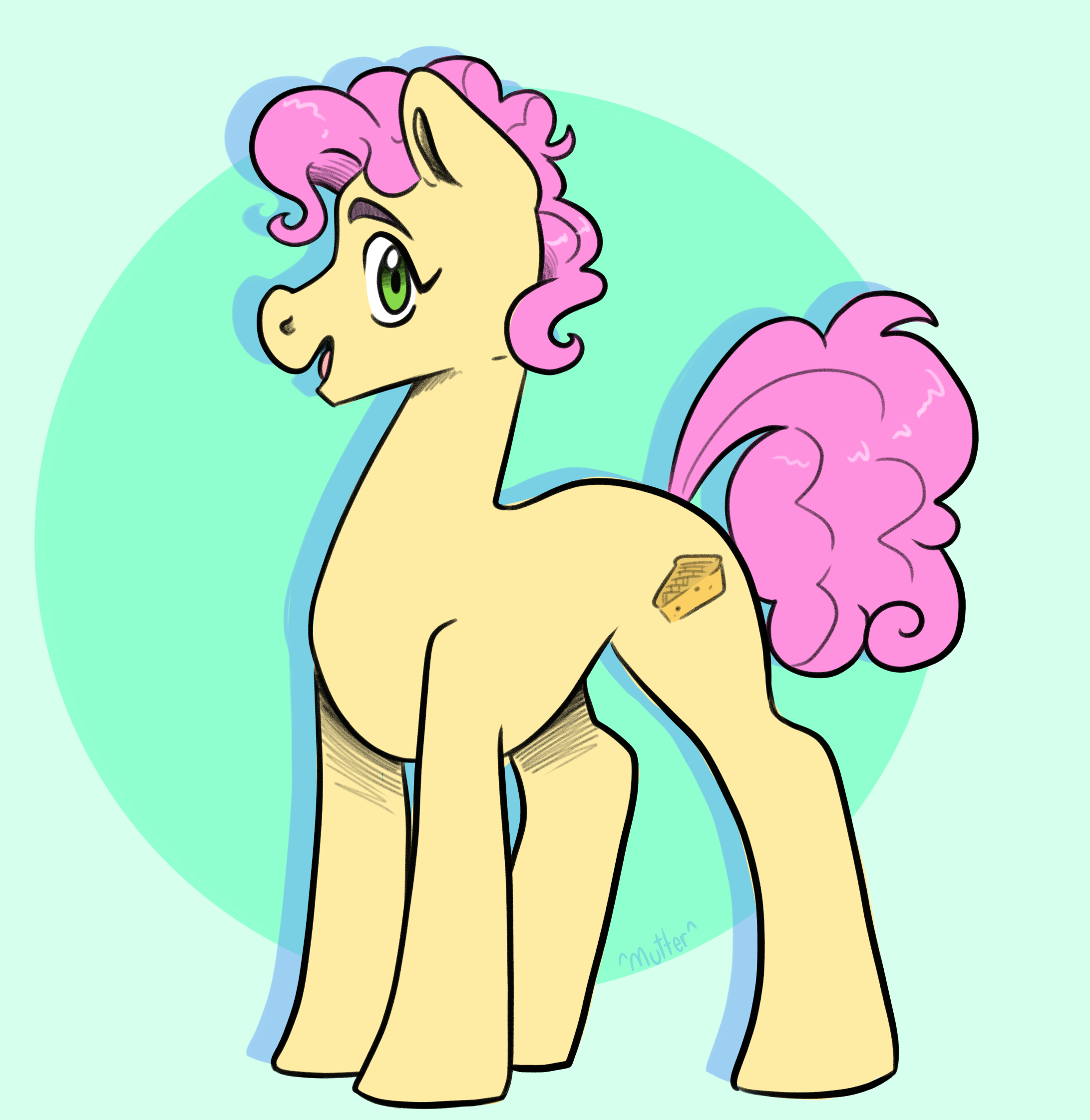 #3411918 - safe, artist:smirk, li'l cheese, earth pony, pony, g4 ...