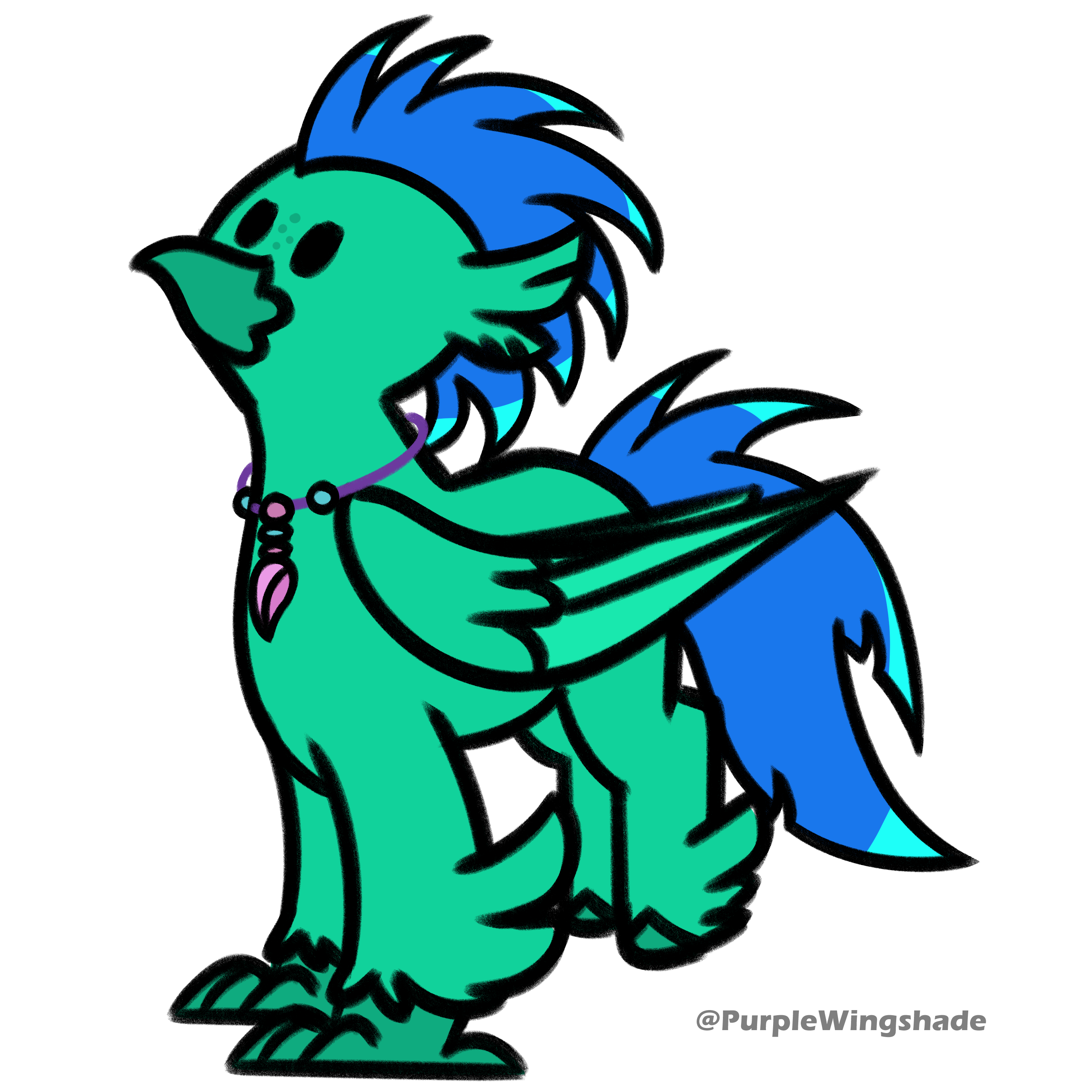 #3395759 - safe, artist:purple wingshade, oc, oc only, oc:sky splash ...