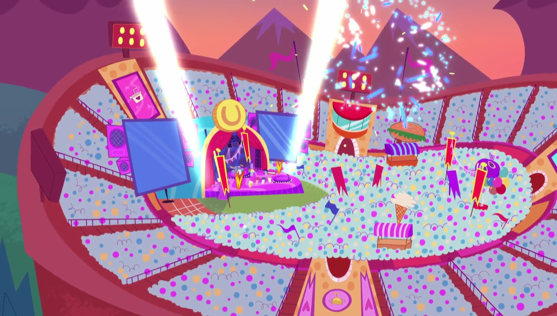 #3397864 - safe, screencap, applejack, fluttershy, pinkie pie, rainbow ...