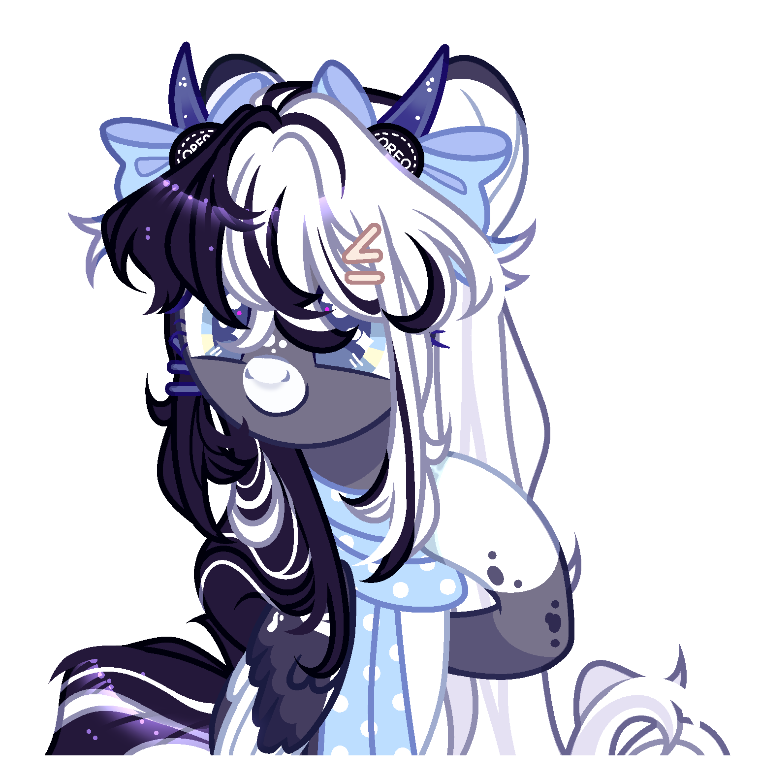 #3398467 - safe, artist:lavender-bases, oc, oc only, oc:oreo cream ...