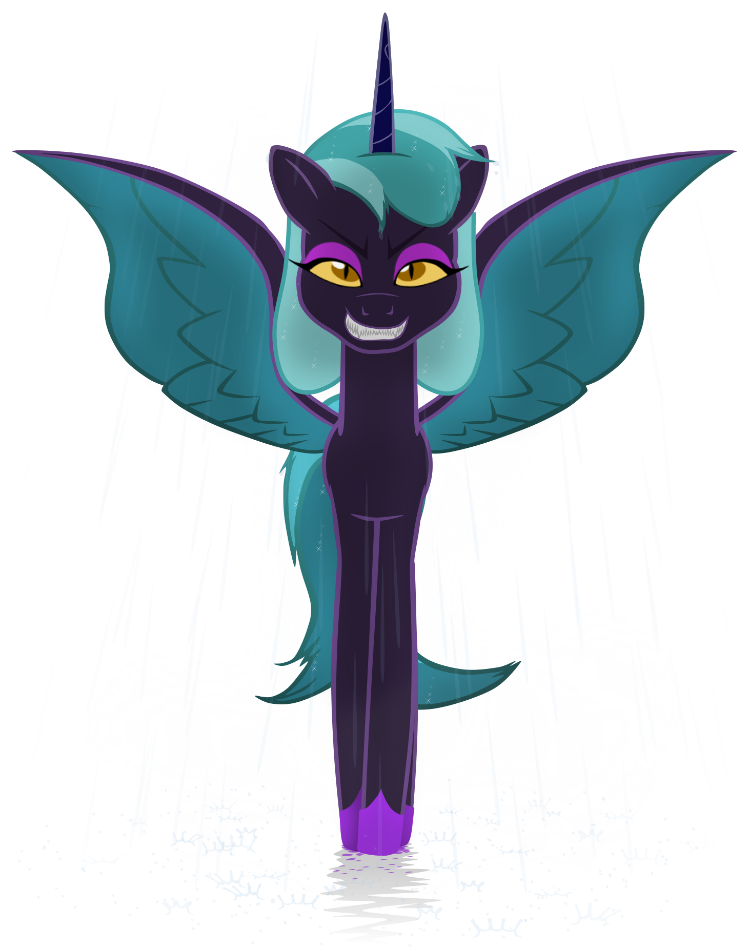 #3419470 - safe, artist:equestriaexploration, shiny sparks, alicorn, pony, g5, alicornified ...