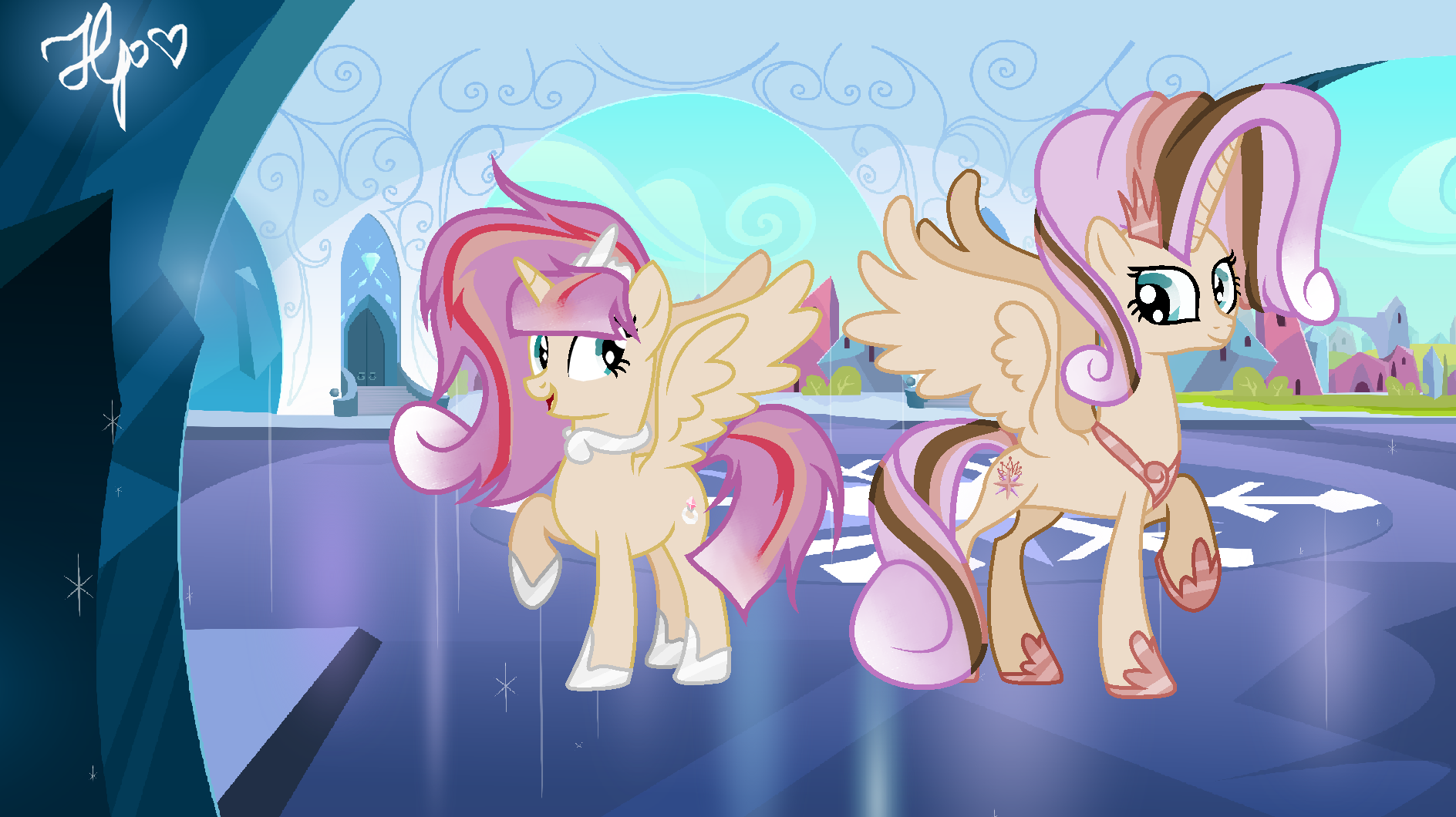 #3420145 - safe, artist:happiestpony, oc, oc only, oc:princess rose ...