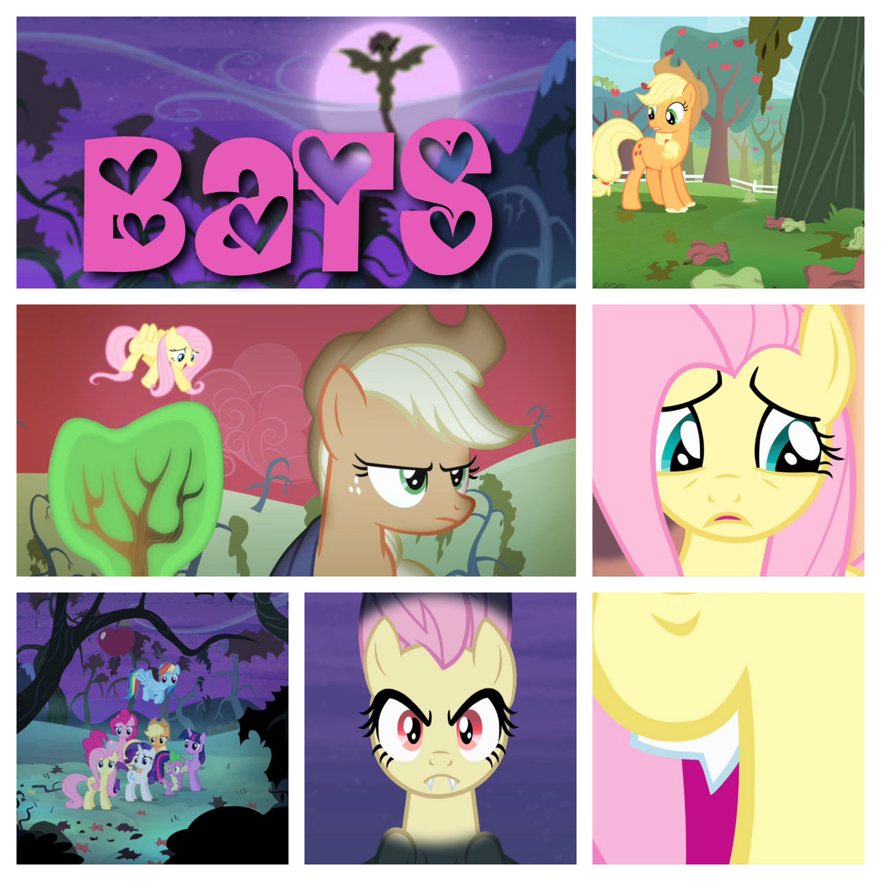 #3420836 - safe, artist:xxxkayceejrxxx, edit, edited screencap, screencap, applejack, fluttershy ...