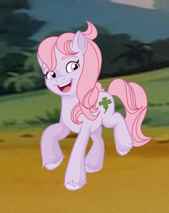 #3421088 - safe, artist:oljapisanik, clover (g1), earth pony, g1, g5 ...